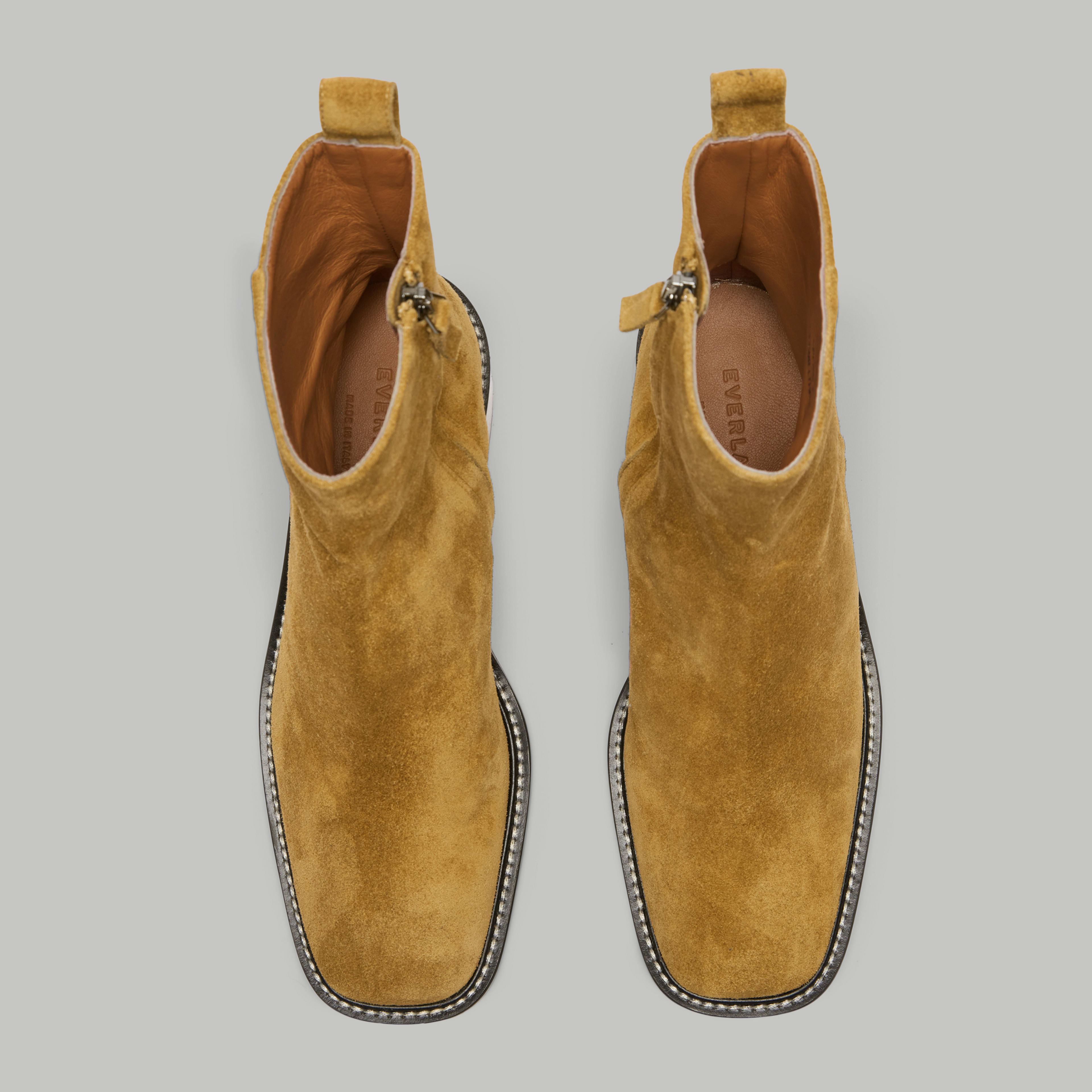 The City Boot Toasted Almond Suede – Everlane