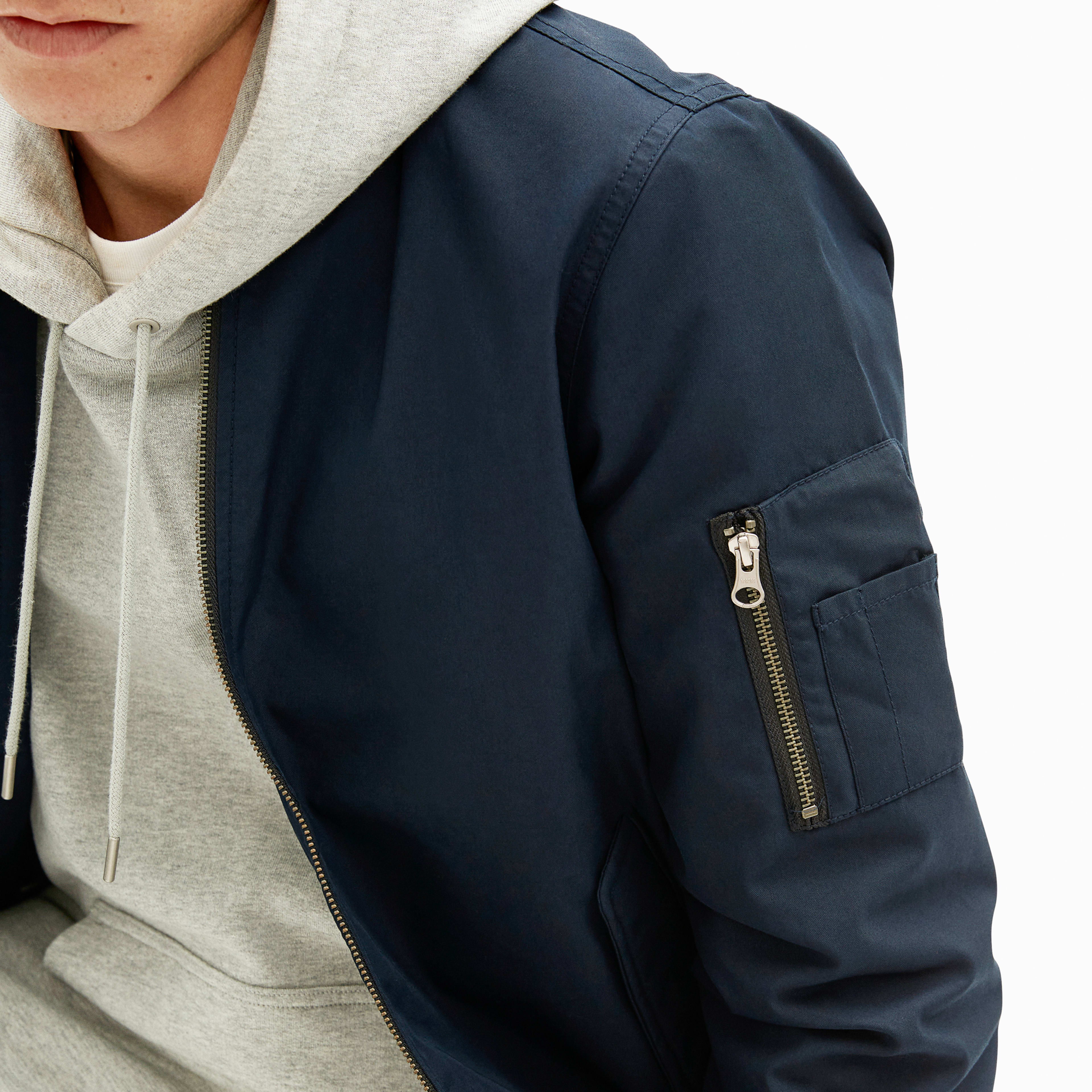 The Bomber Jacket | Uniform Navy – Everlane