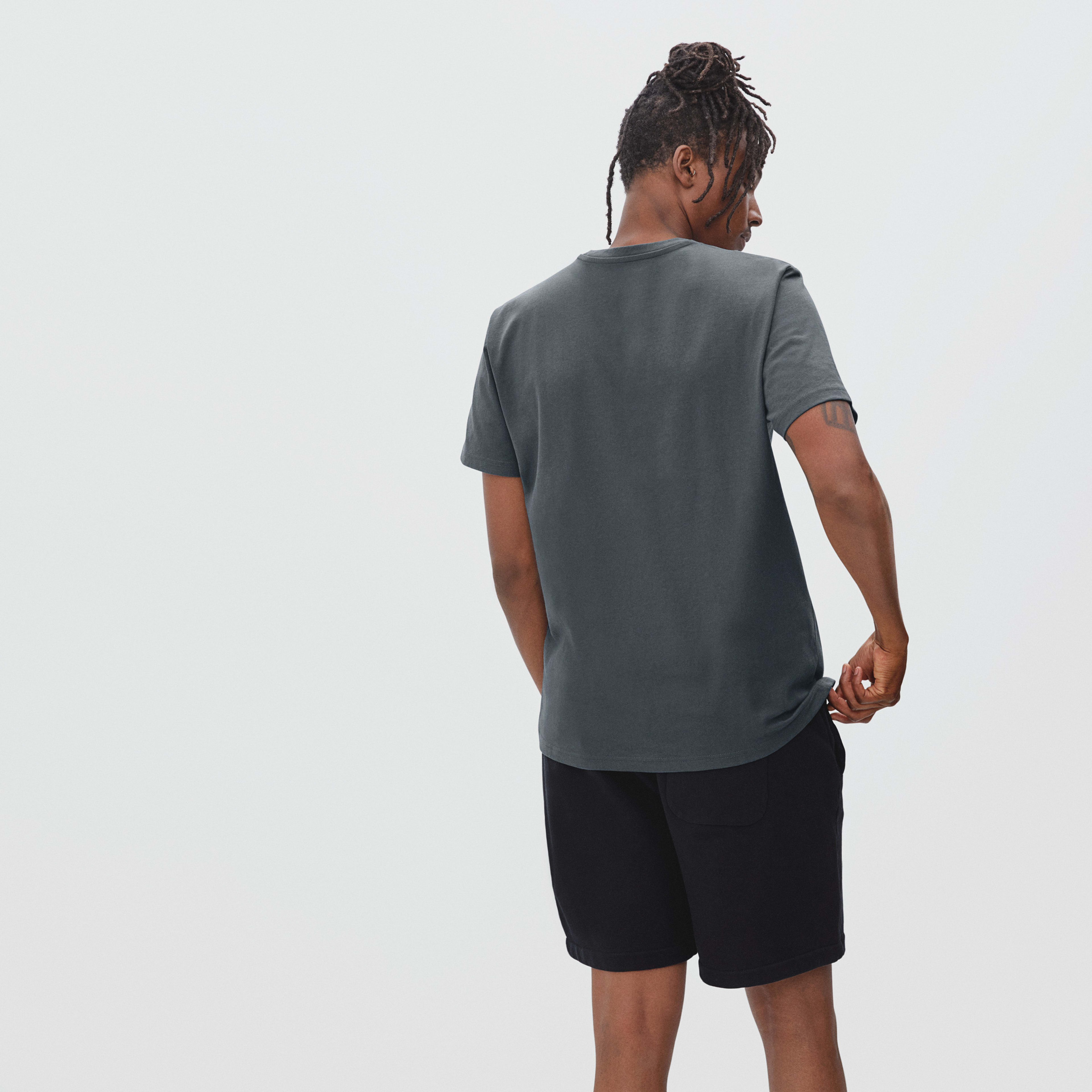 The Premium-Weight Crew | Uniform Slate – Everlane