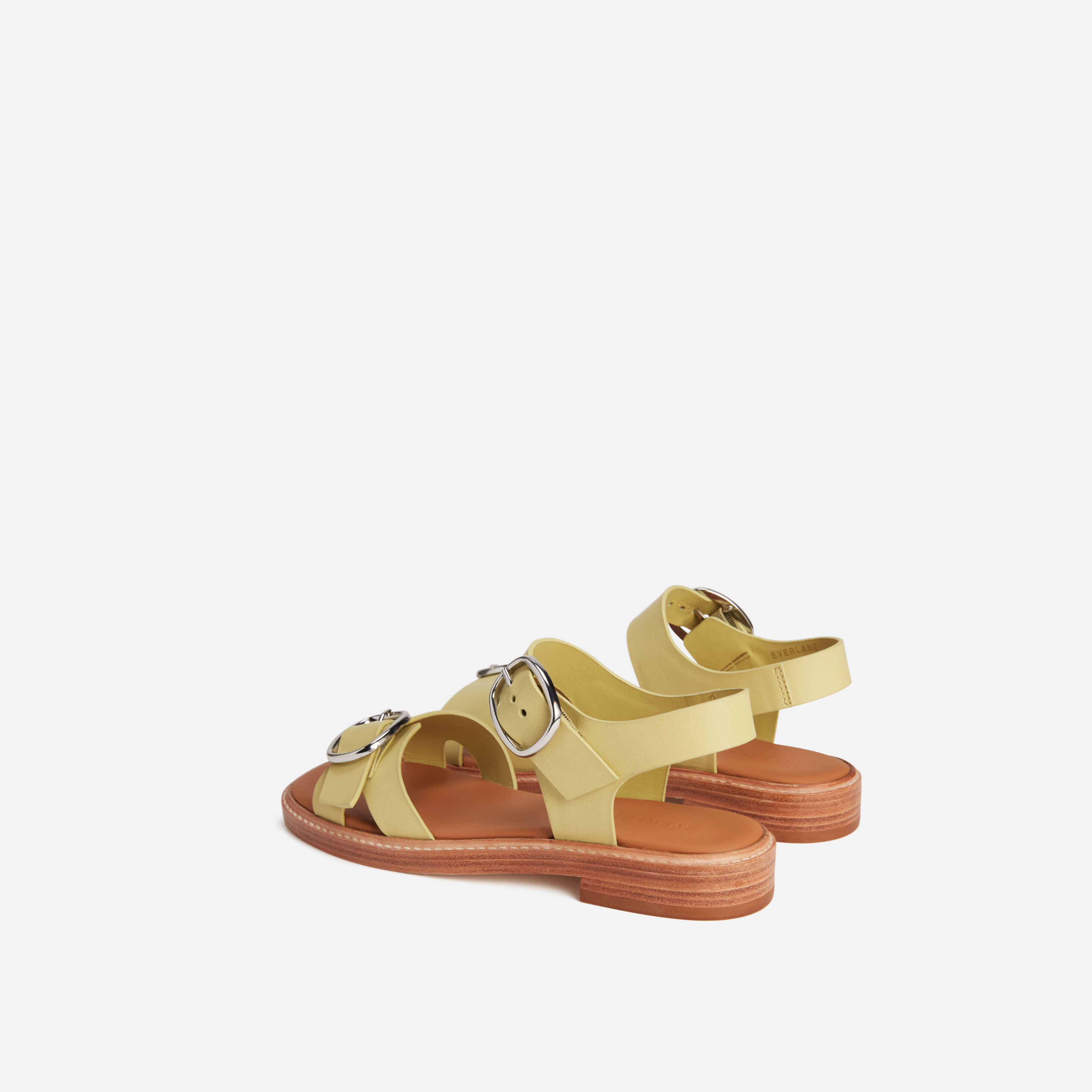 The Twin Buckle Sandal Leek – Everlane