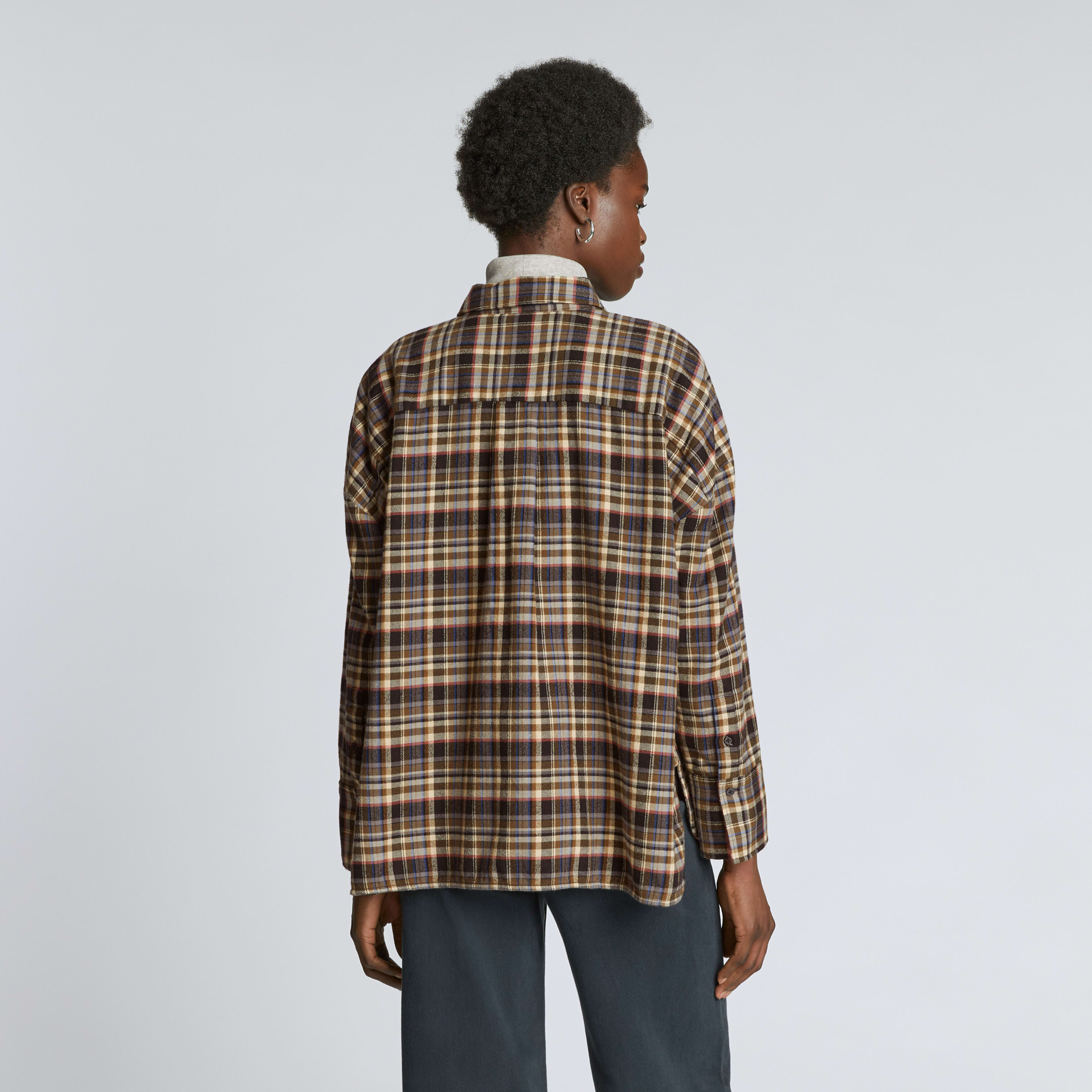 The Boxy Flannel Multi Plaid – Everlane