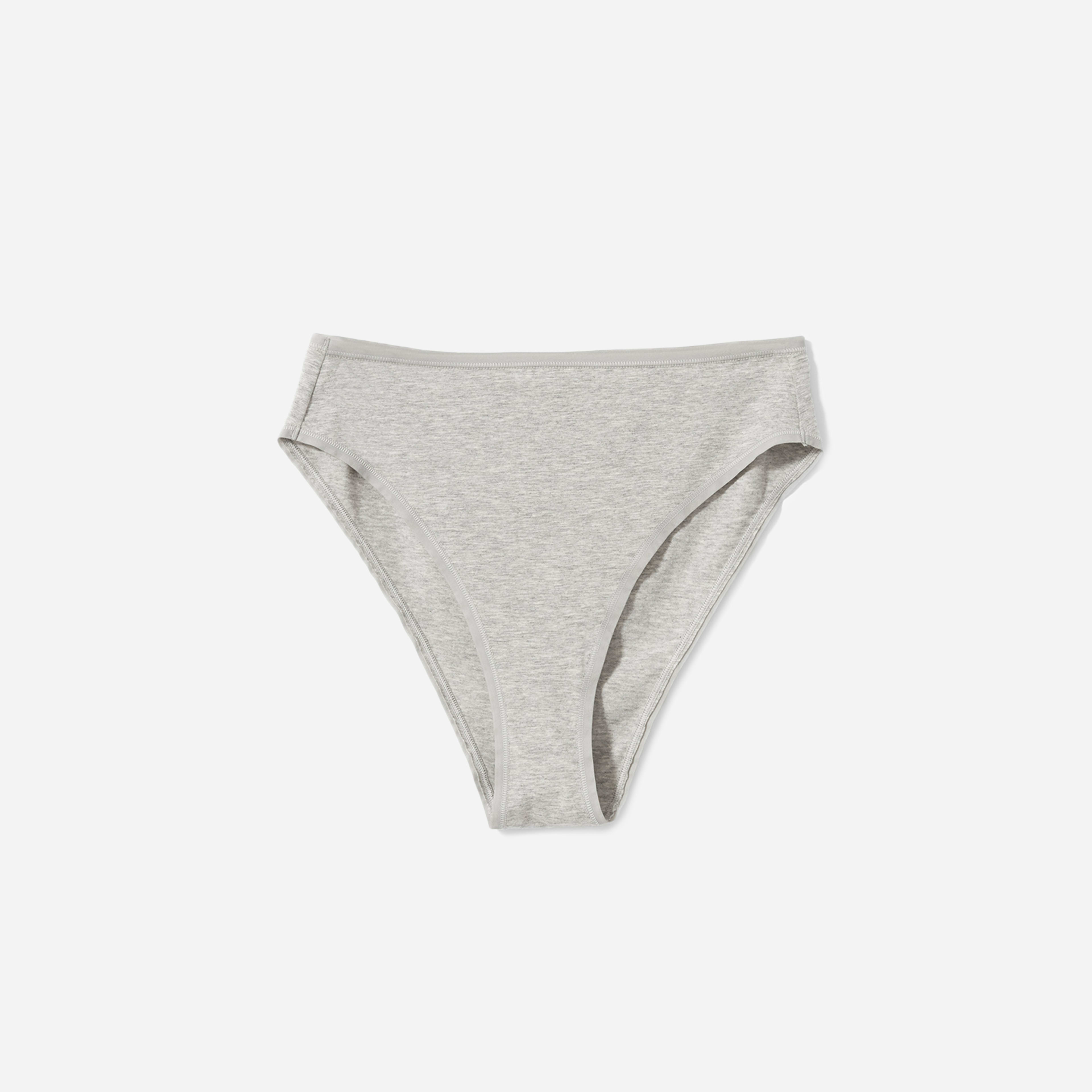 The Cotton High-Rise Bikini Heathered Grey – Everlane