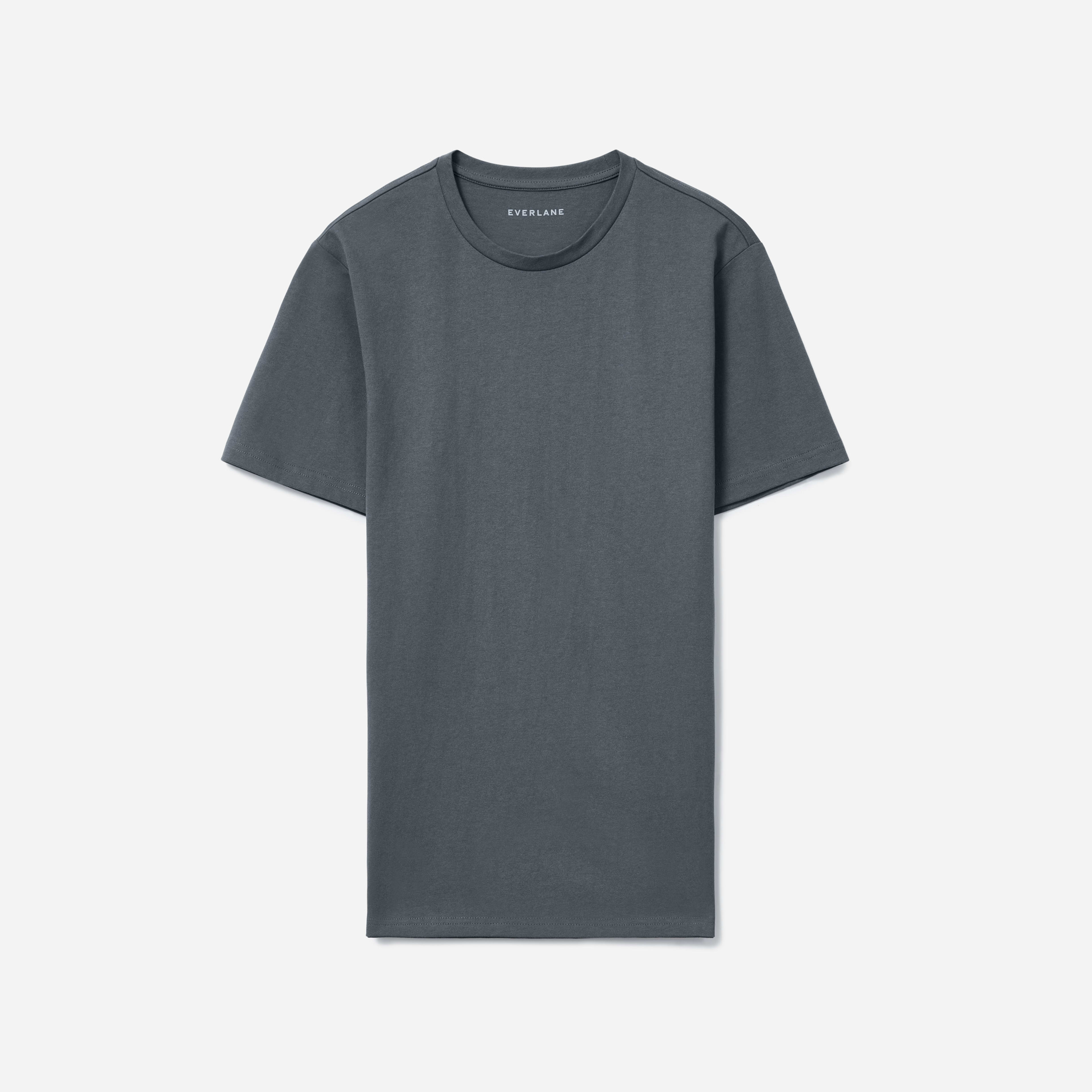 The Premium-Weight Crew | Uniform Slate – Everlane