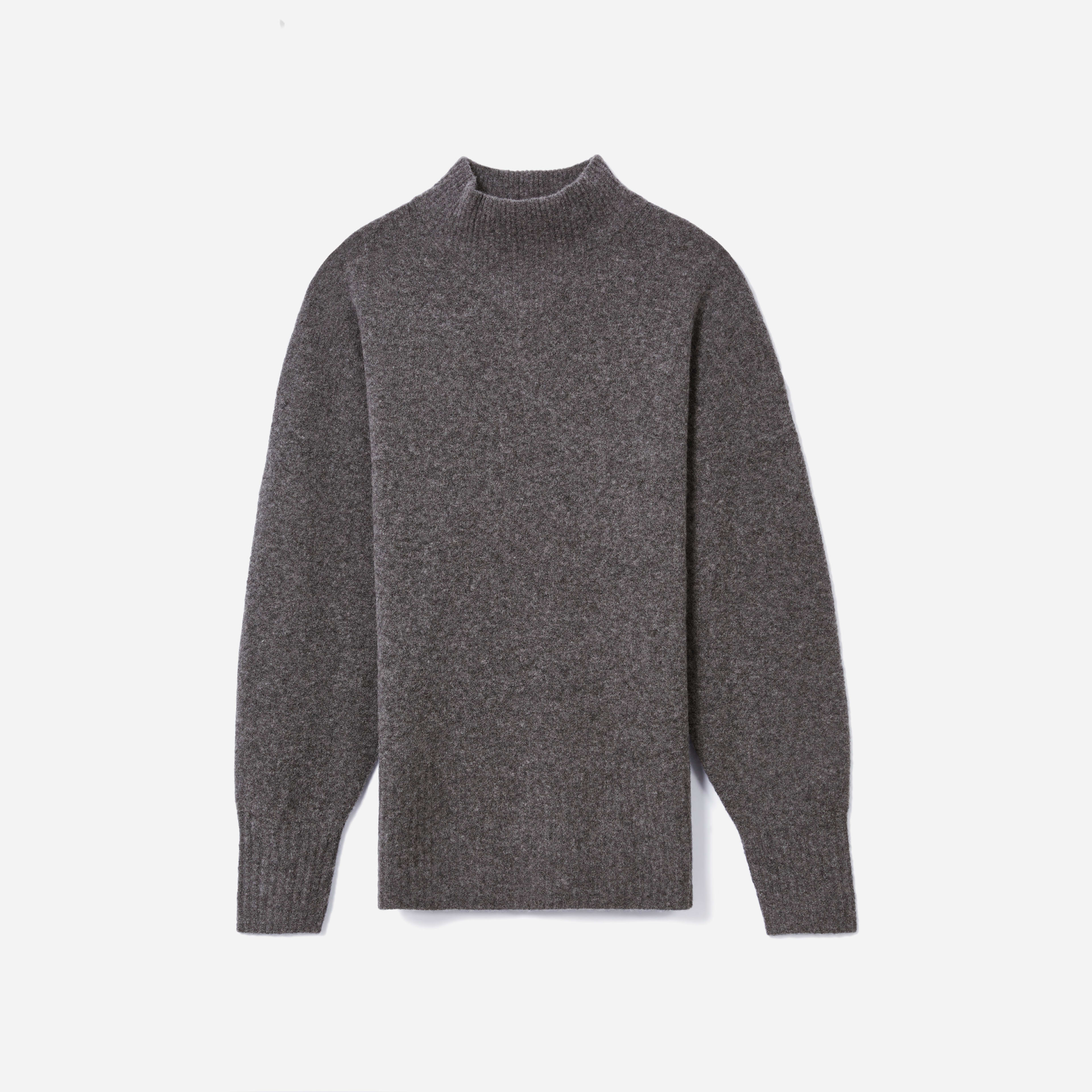 The Cozy-Stretch Pullover Heathered Charcoal – Everlane