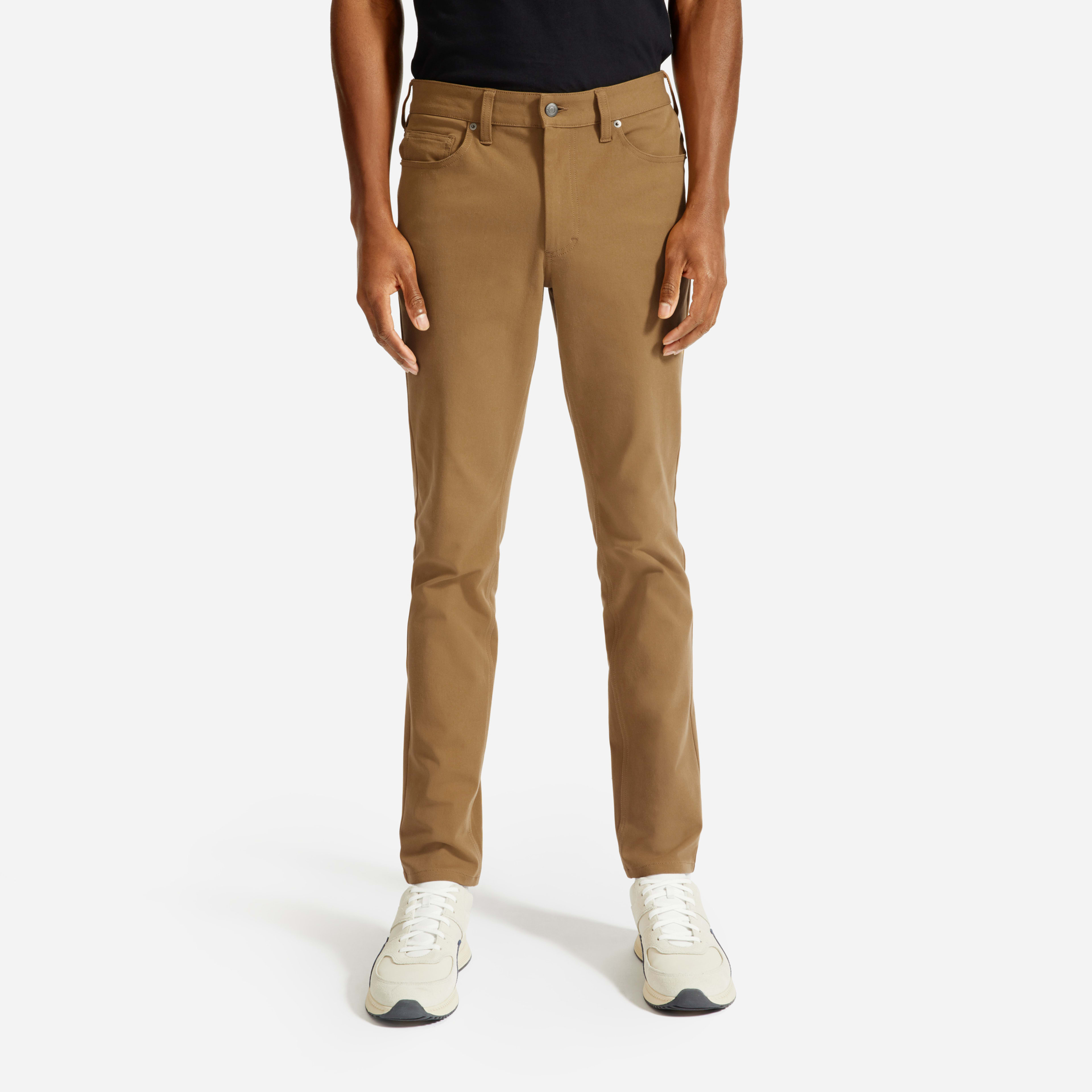 The Performance 5-Pocket Pant | Uniform Ochre – Everlane