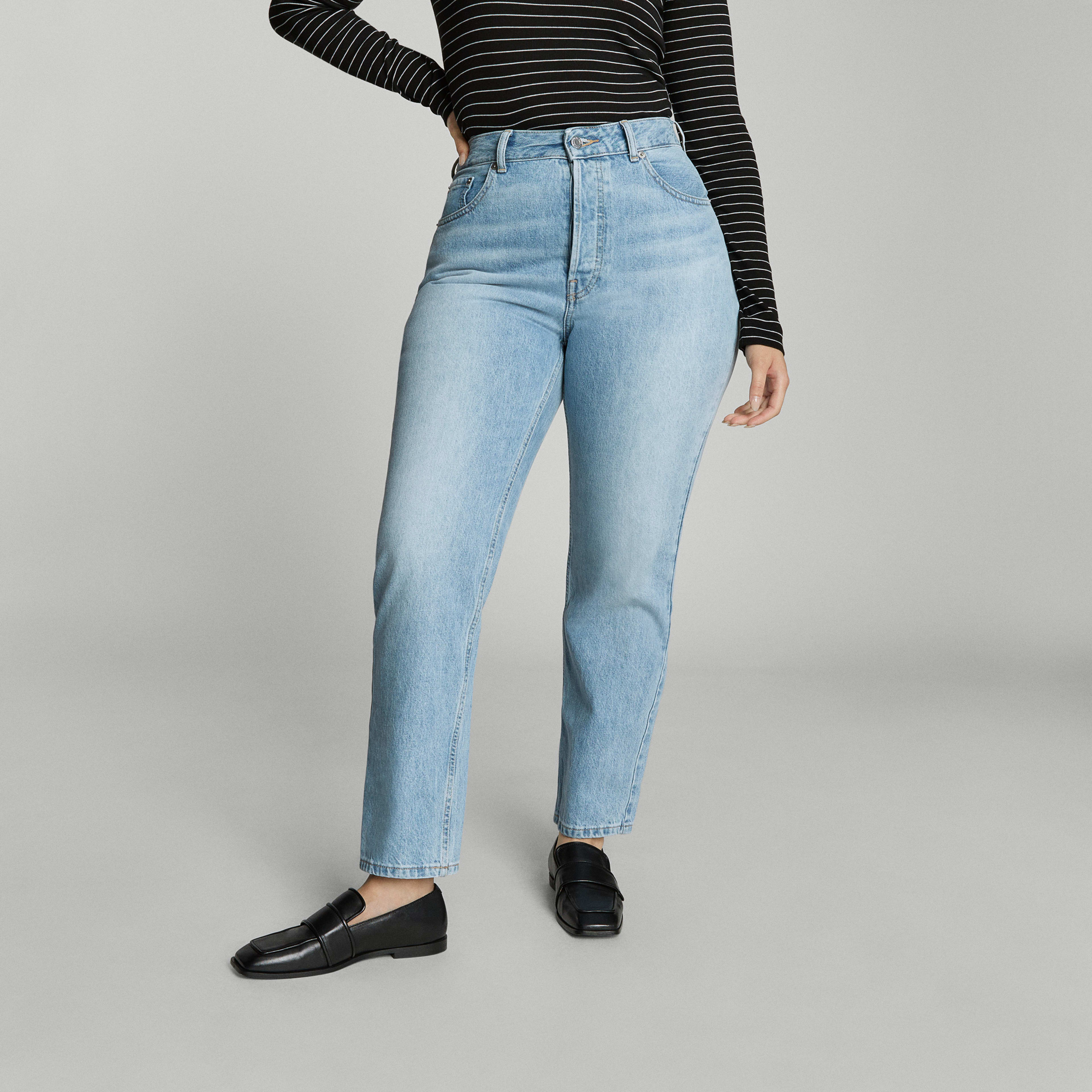 The Curvy ’90s Cheeky® Jean Vintage Sunbleached Blue – Everlane