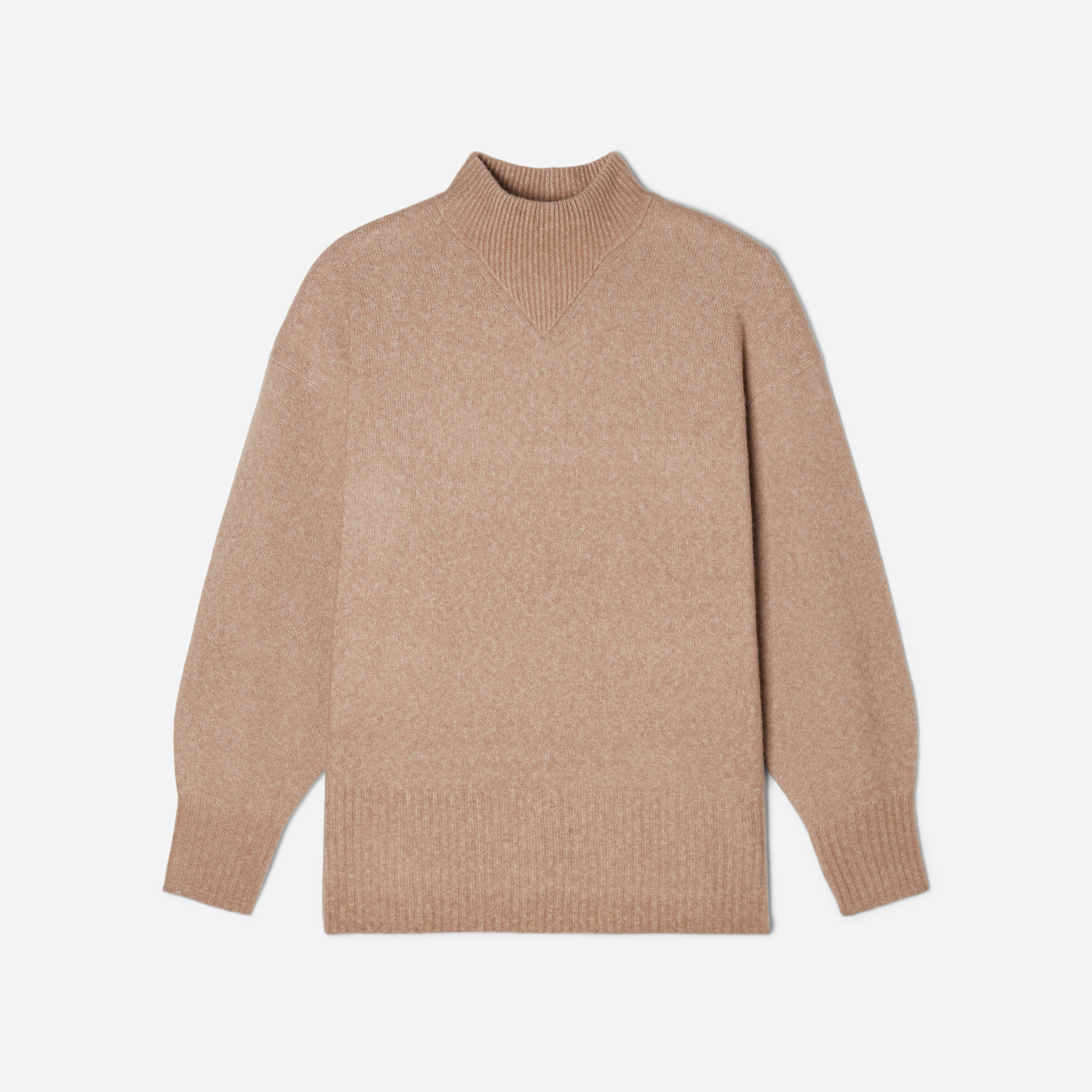 The Cozy-Stretch Pullover Taupe Grey – Everlane