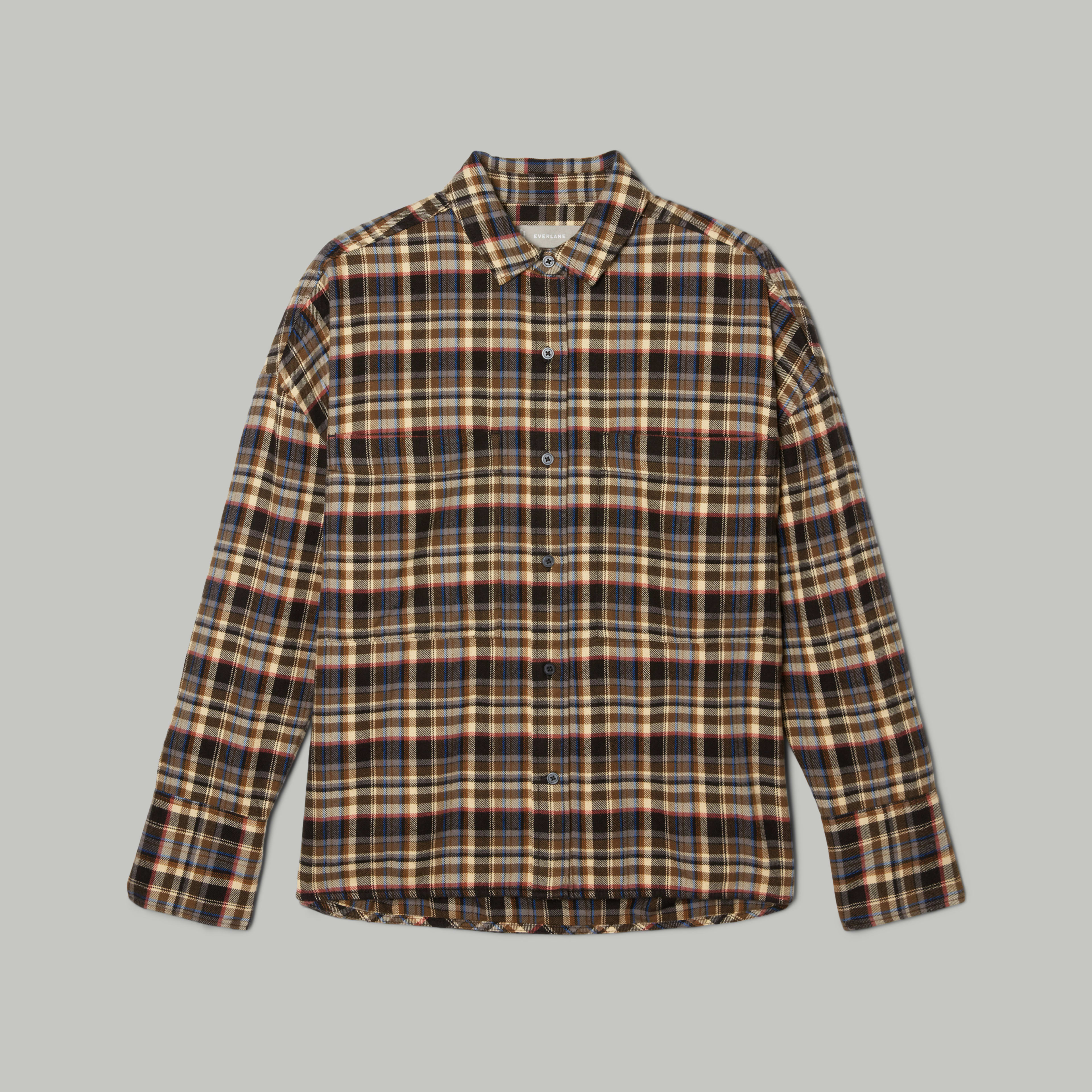 The Boxy Flannel Multi Plaid – Everlane