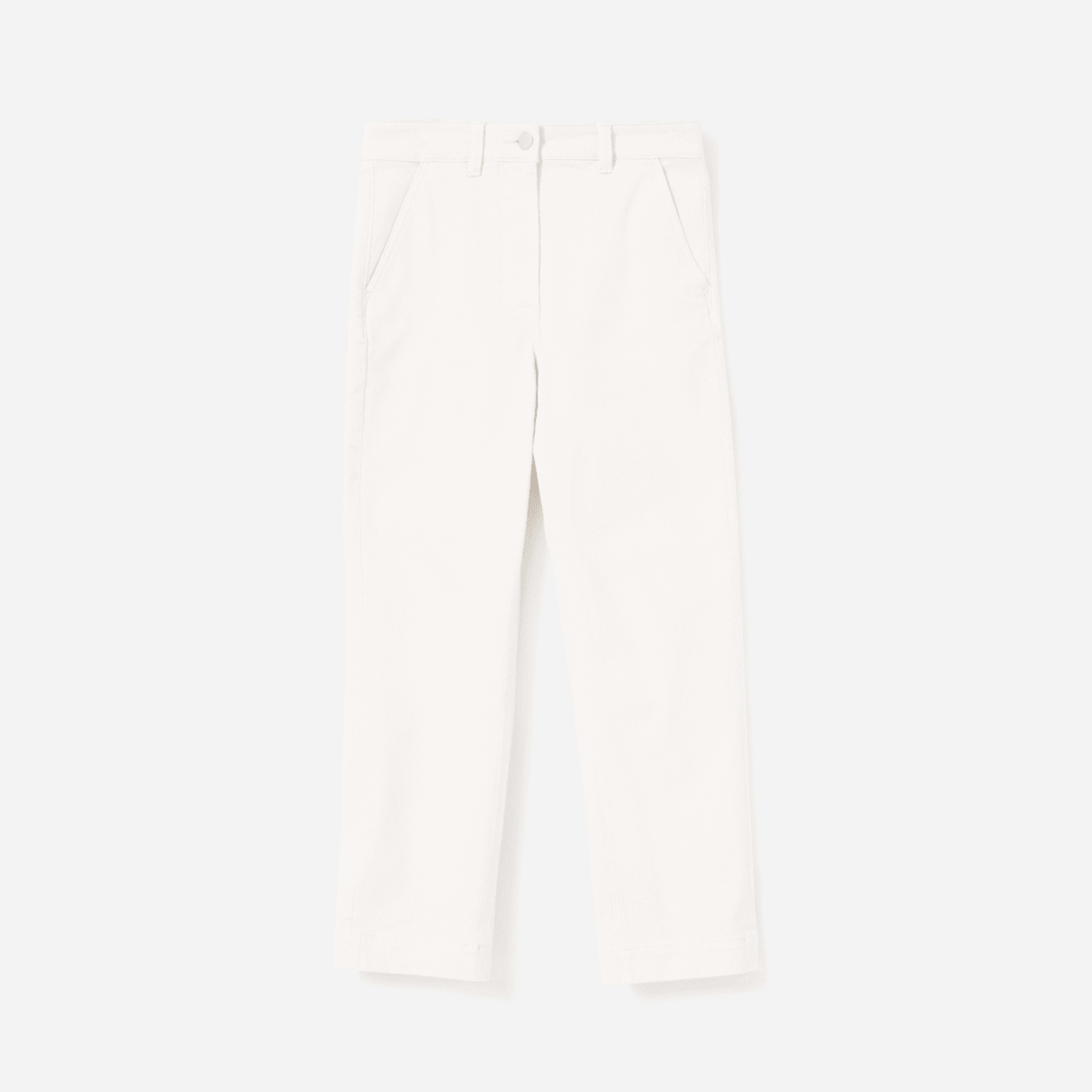 The Straight-Leg Pant Bone – Everlane