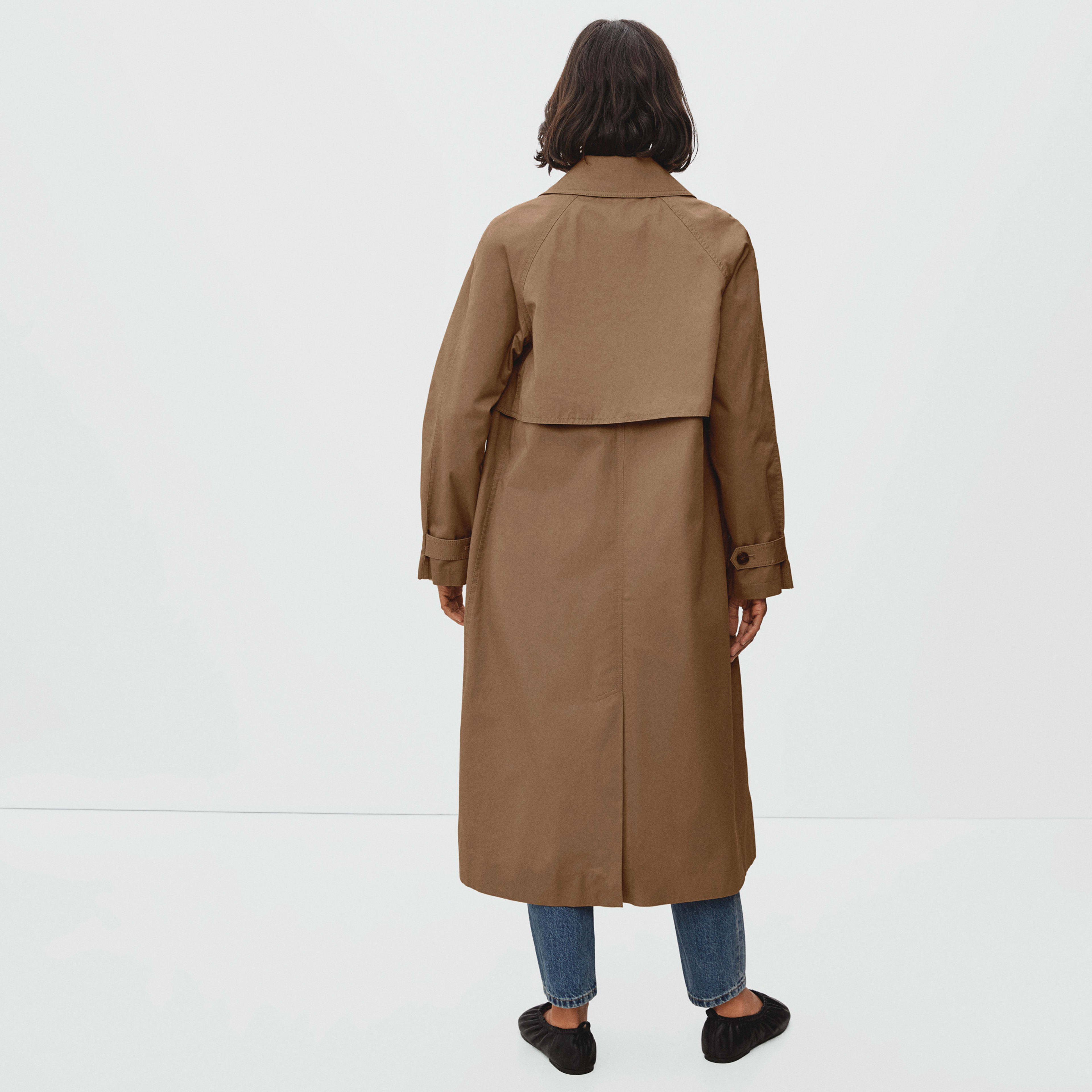 The Long Mac Coat Toasted Coconut – Everlane