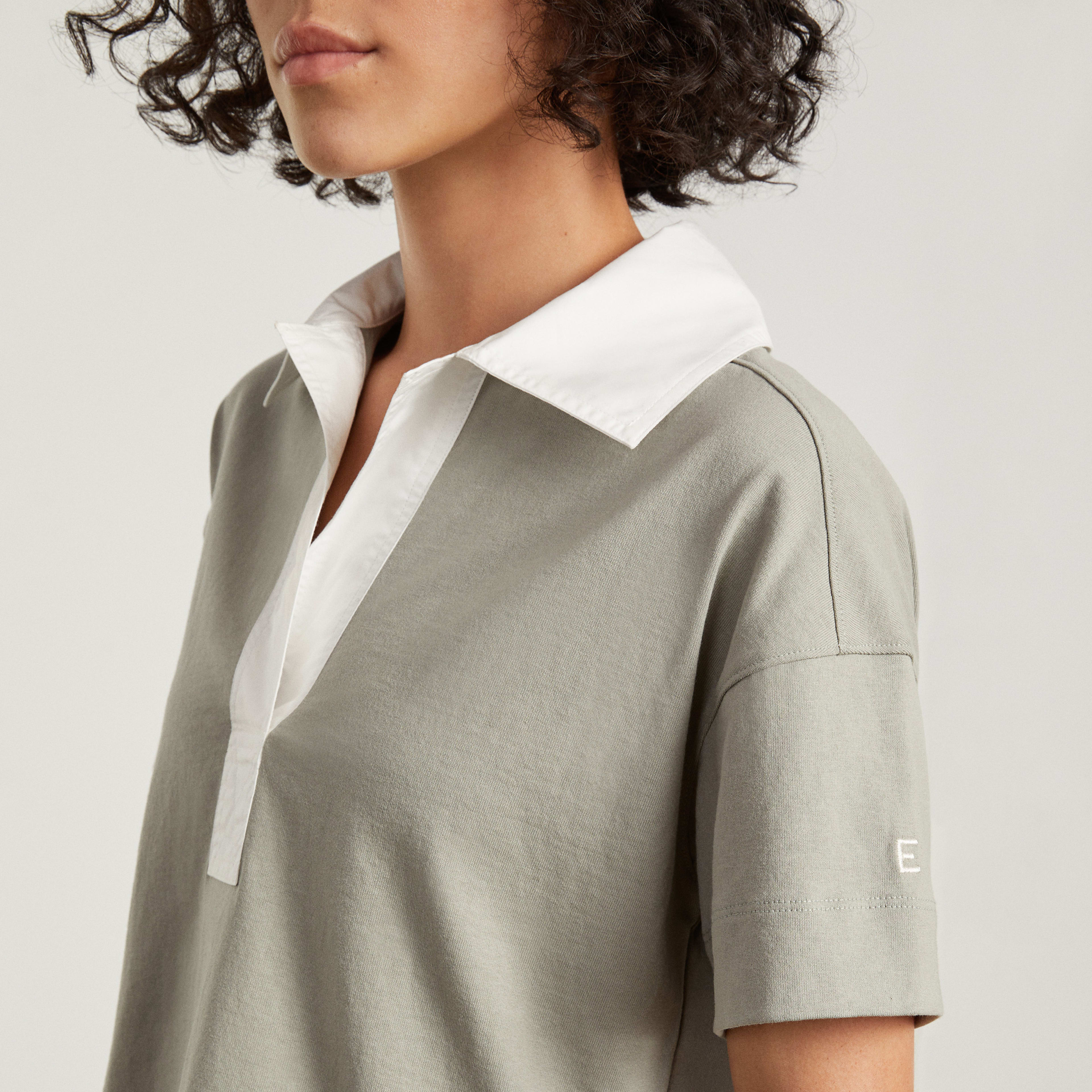 The Retro Jersey Polo Smoke / Bone – Everlane
