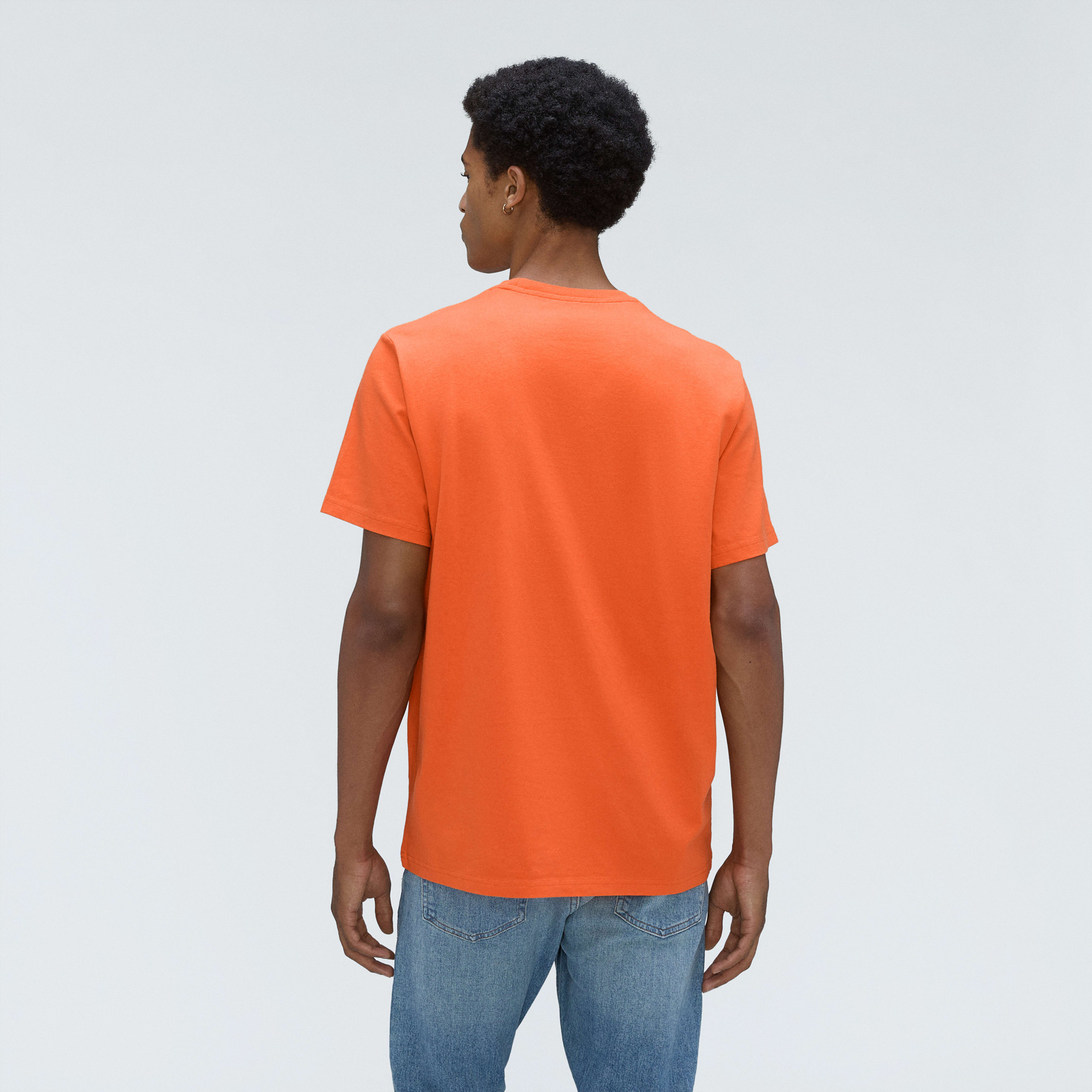 The Premium-Weight Crew | Uniform Safety Orange – Everlane
