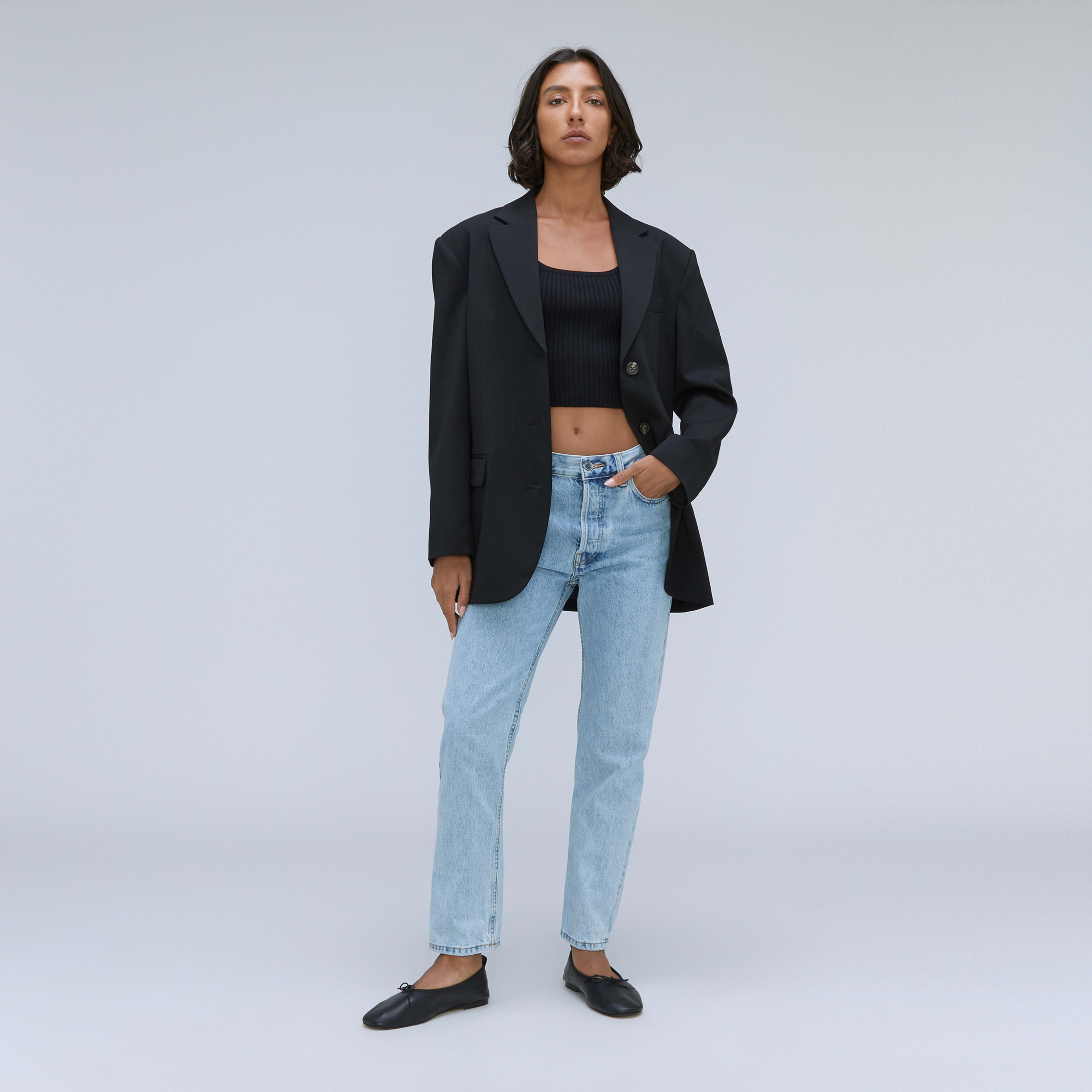 The Rigid Slouch Jean Vintage Sky Blue – Everlane