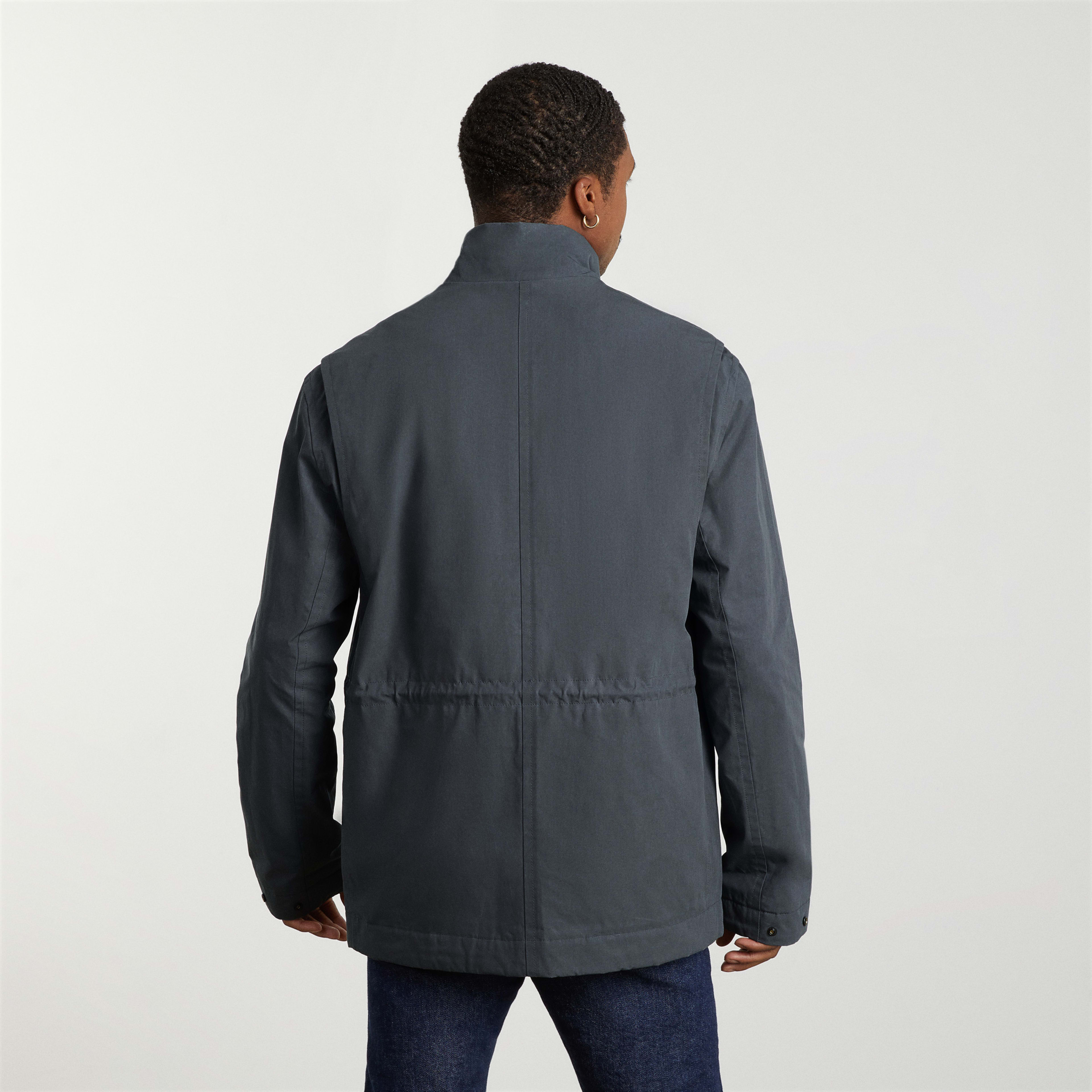 The Waxed Cotton Jacket Slate – Everlane