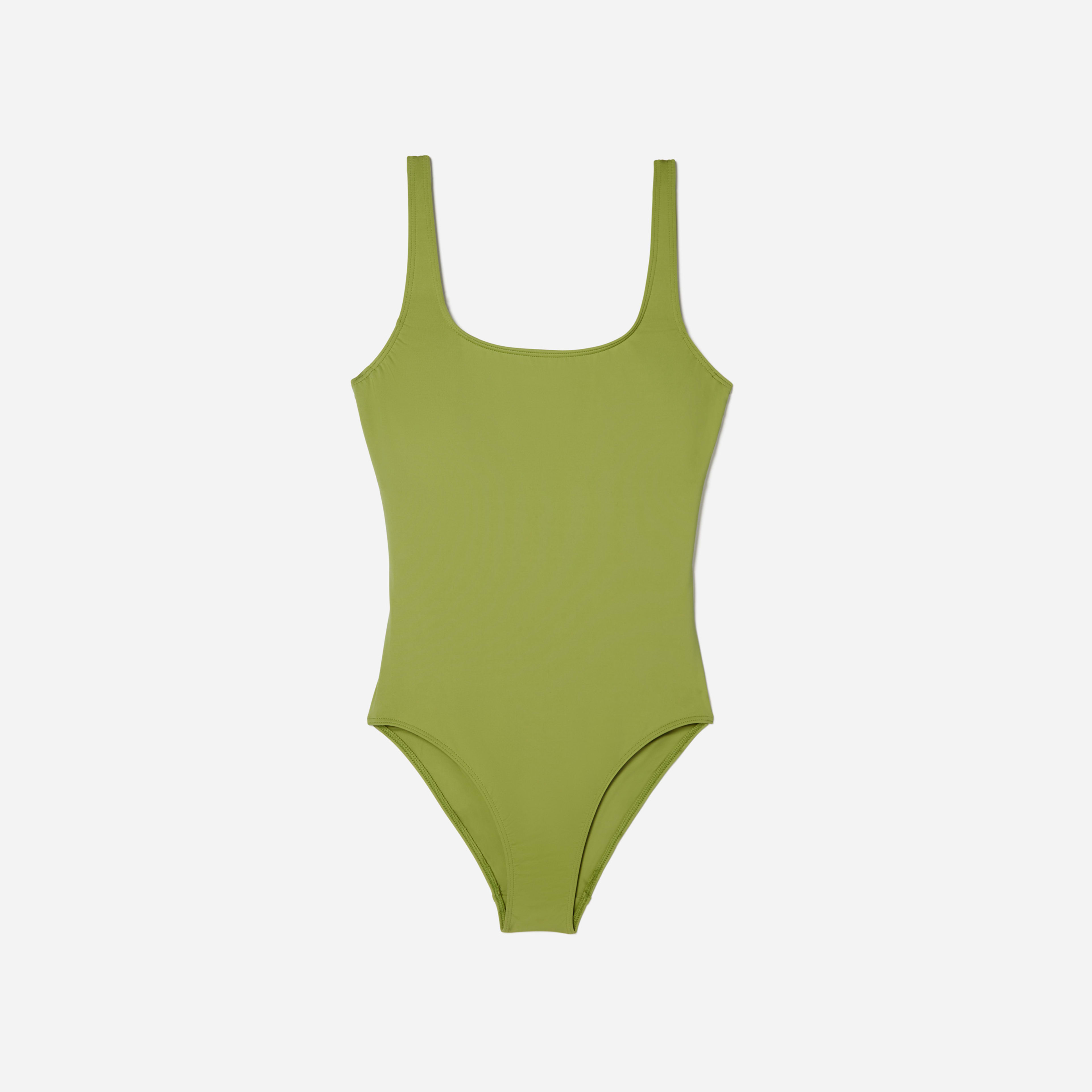 The Square-Neck One-Piece Pepper – Everlane