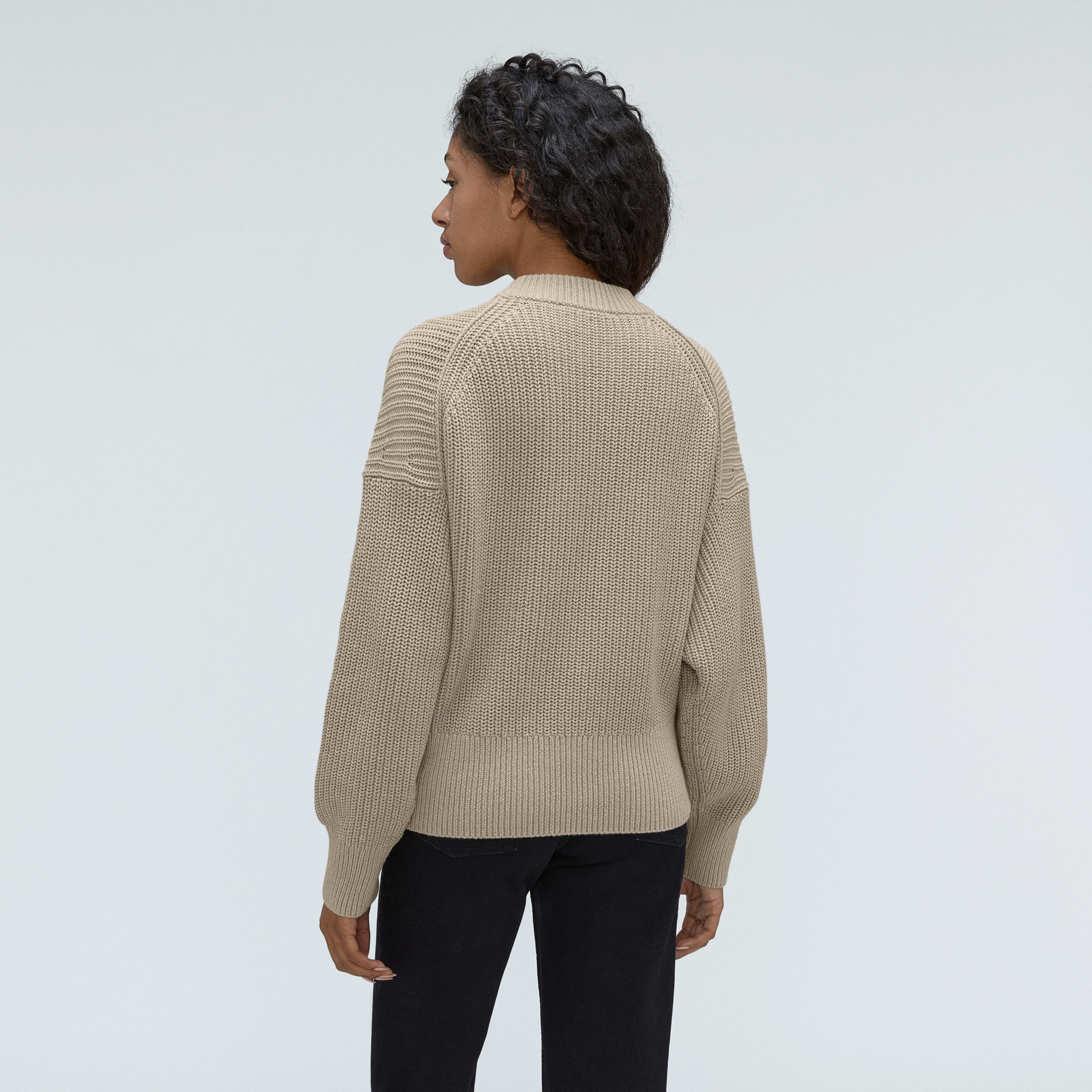 The Texture Cotton Crew Trench Coat Khaki – Everlane