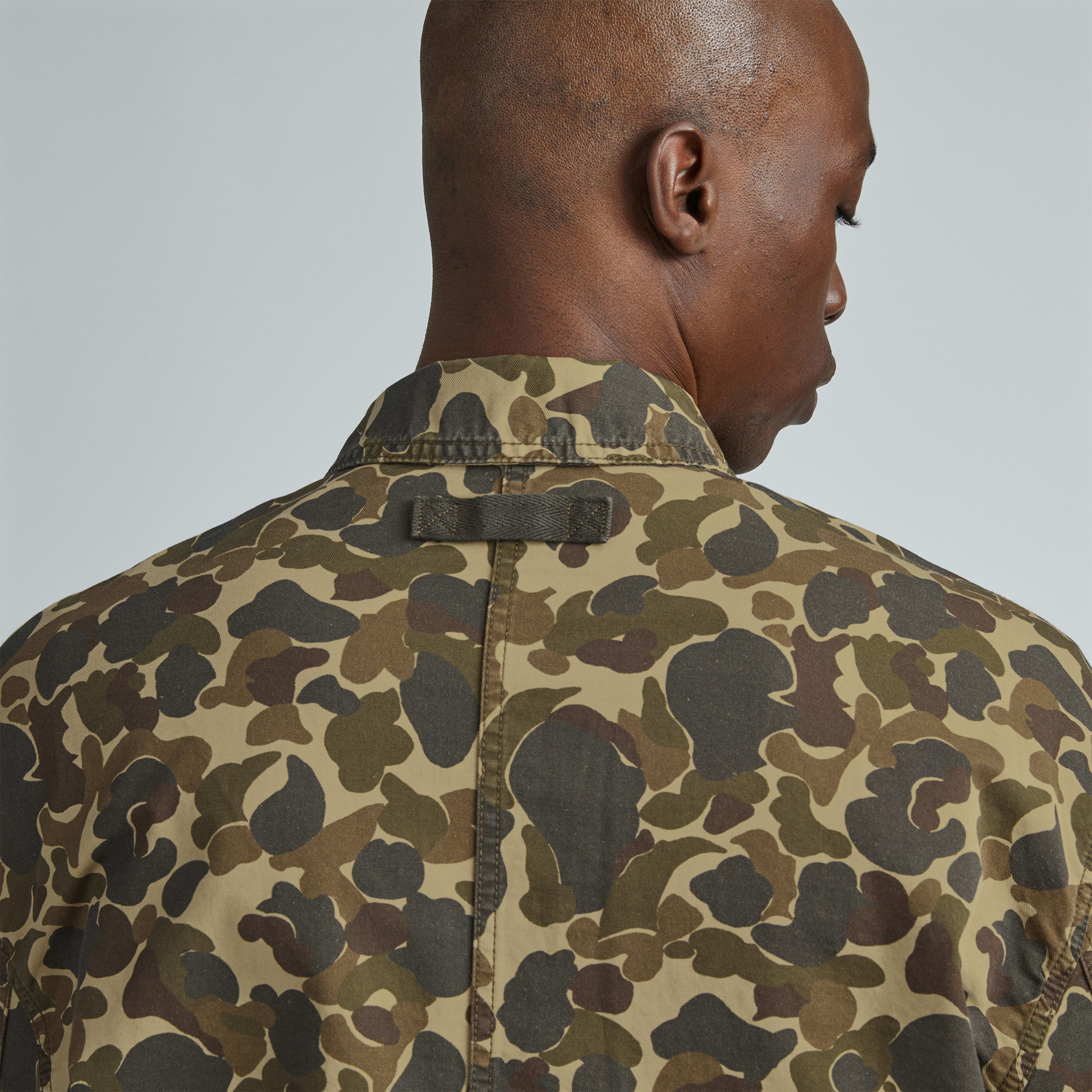 The Camo Utility Jacket Fennel Seed Camo – Everlane