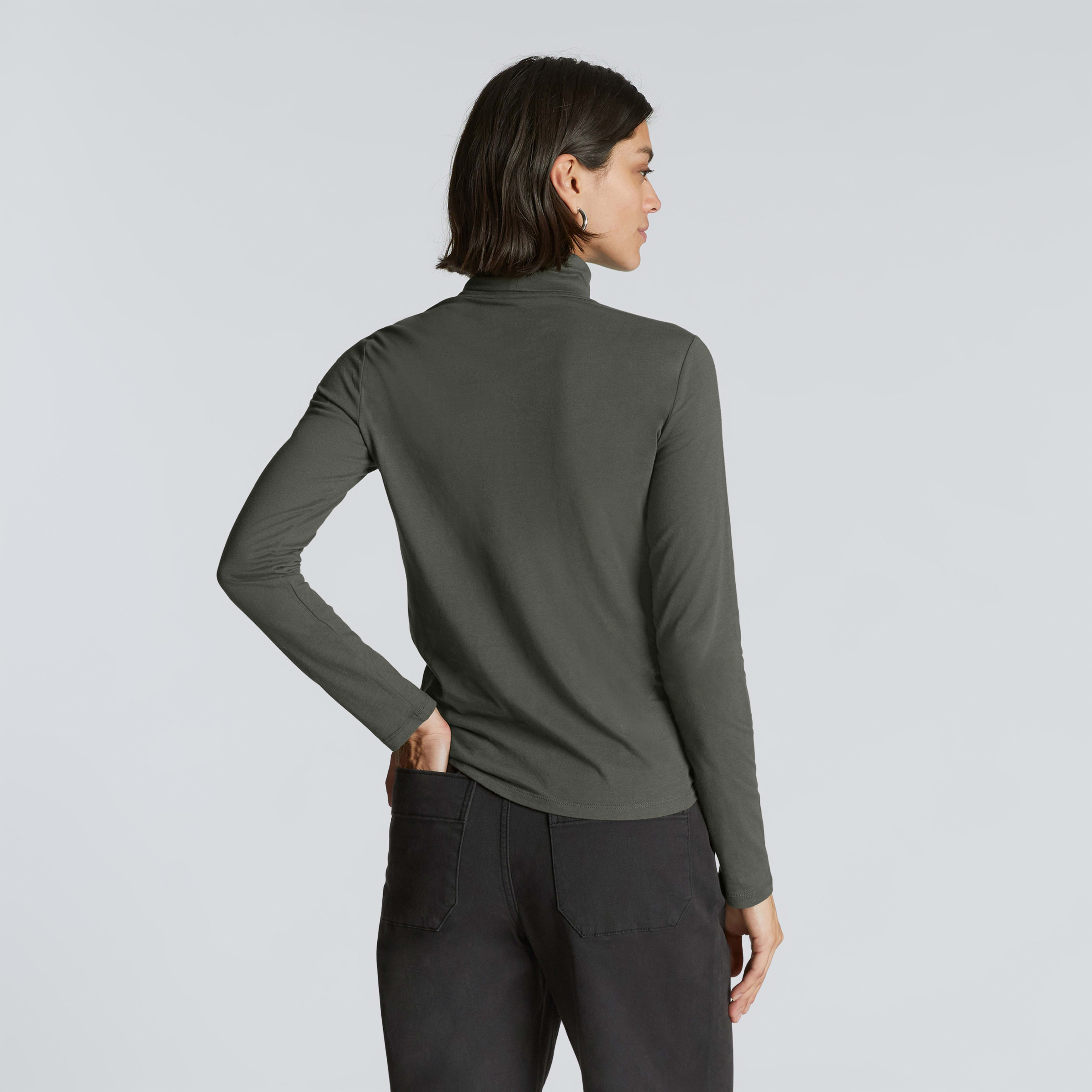 The Organic Cotton Turtleneck Kambaba – Everlane