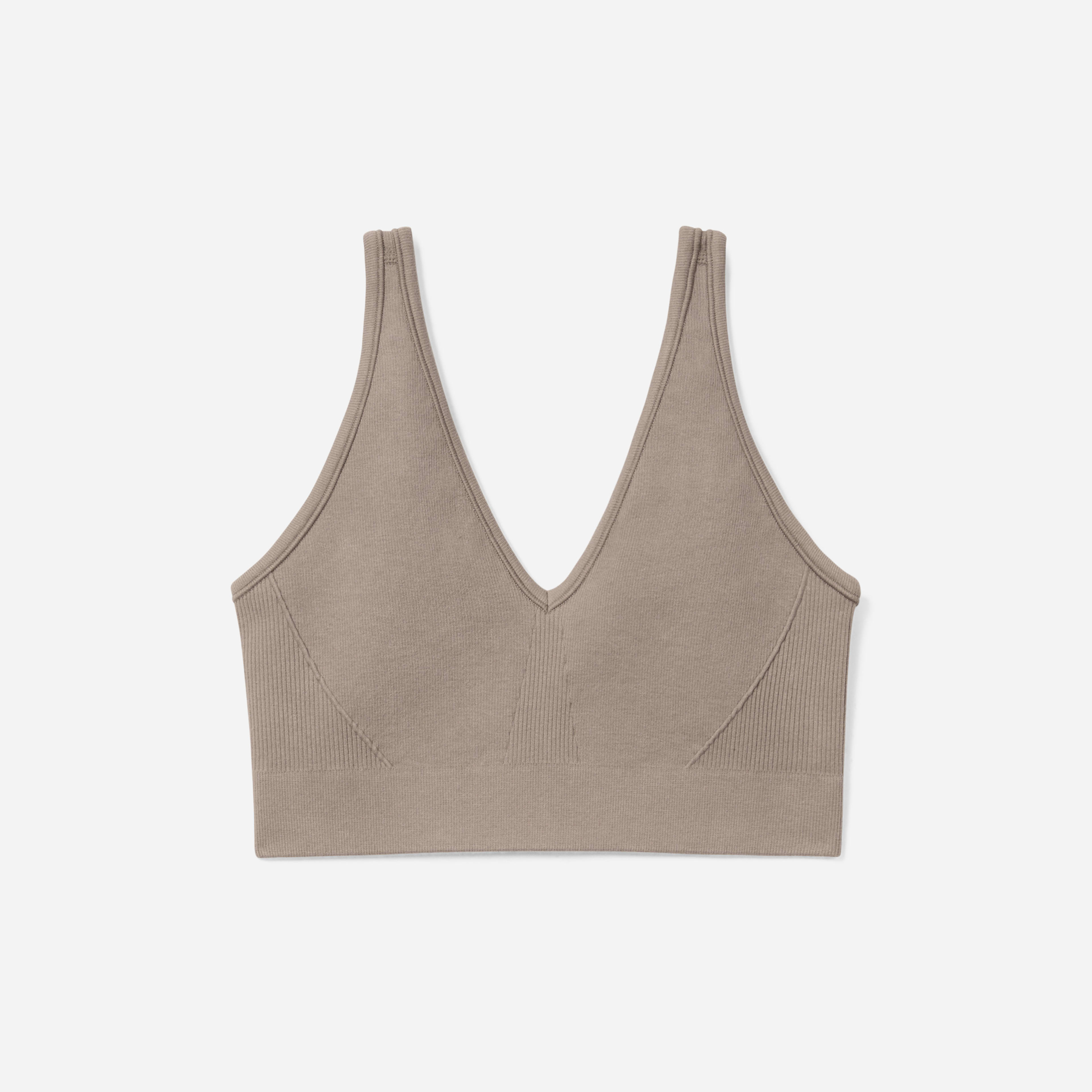 The Seamless Bra Burnt Sugar – Everlane