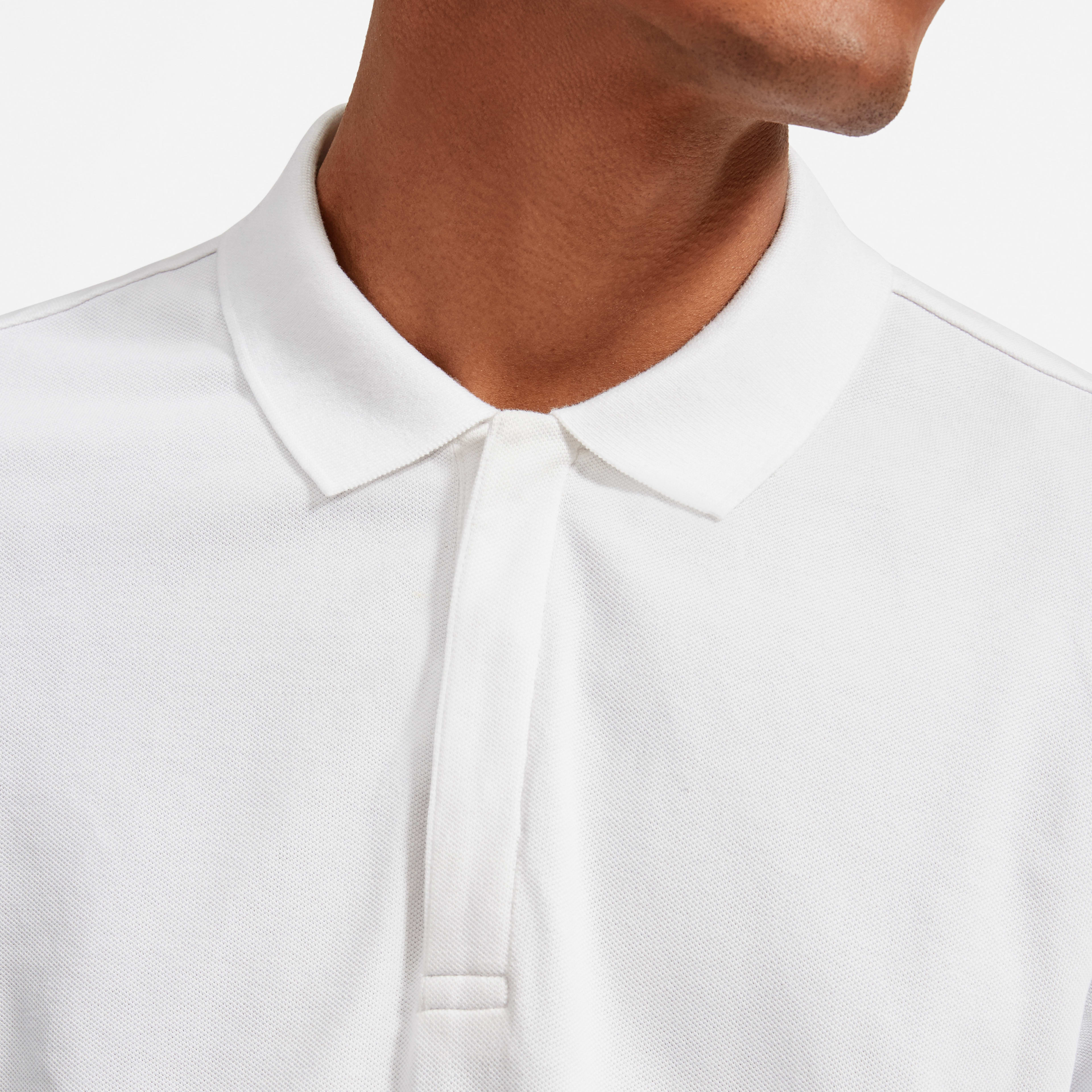 The Performance Polo White – Everlane