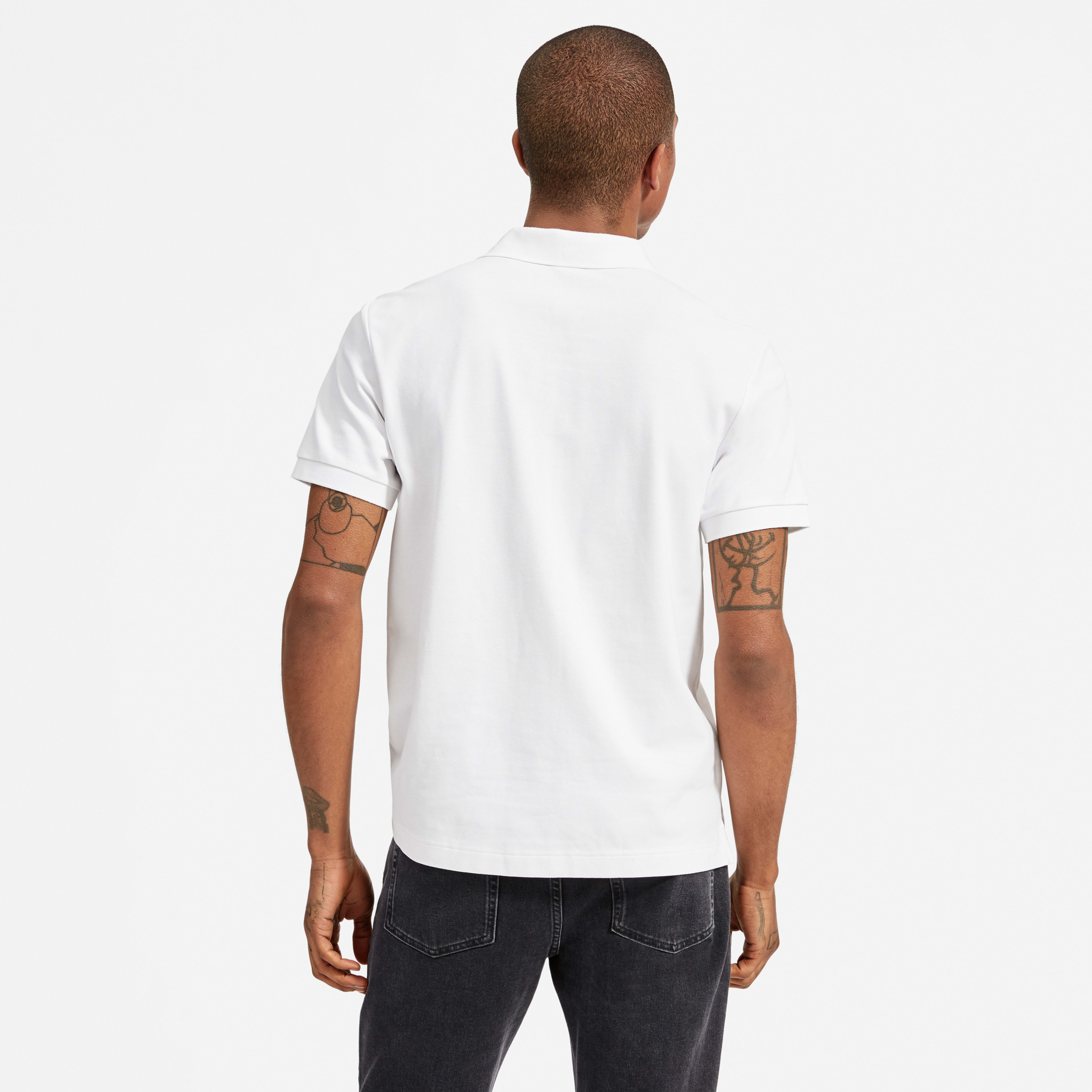 The Performance Polo White – Everlane