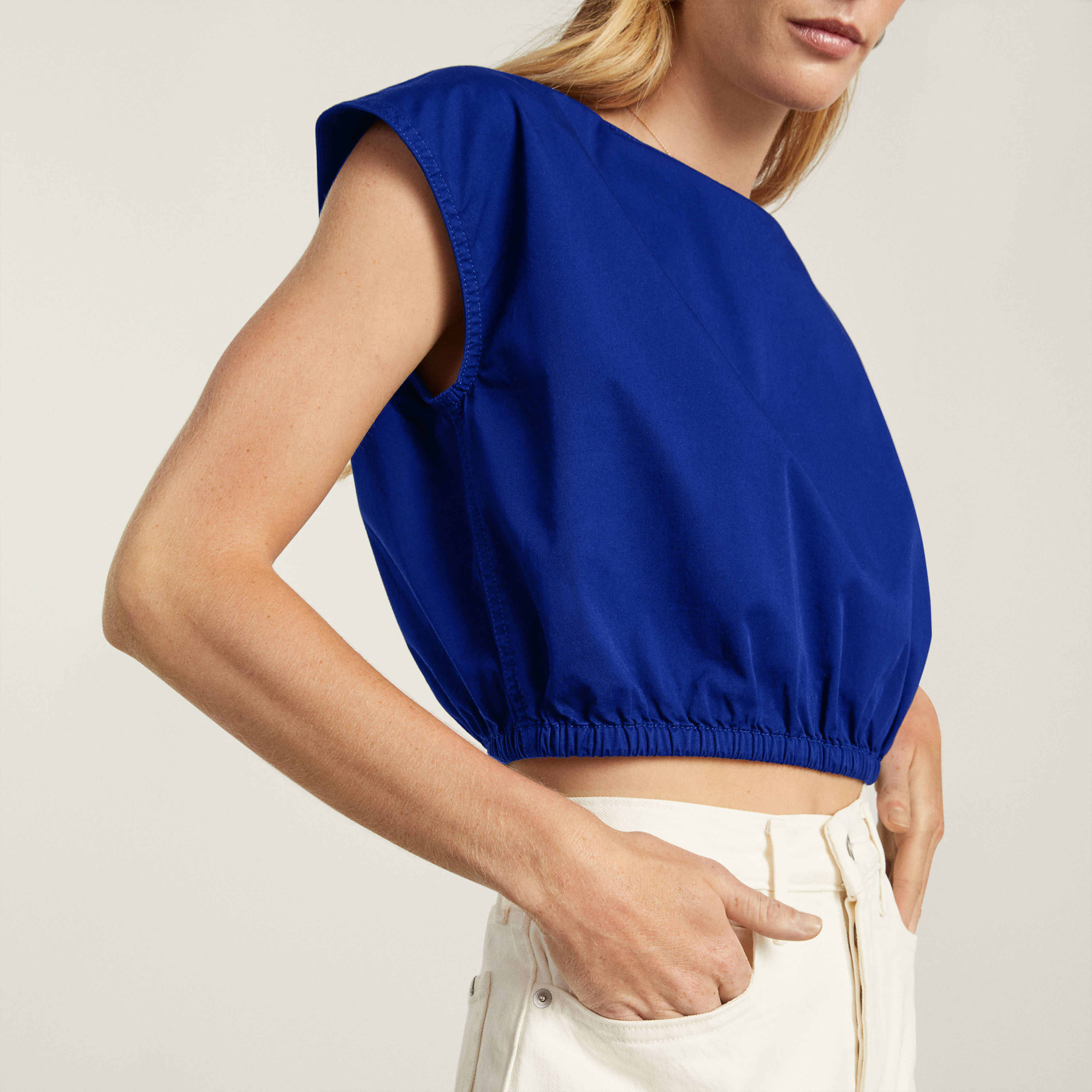The Bubble Top Cobalt – Everlane