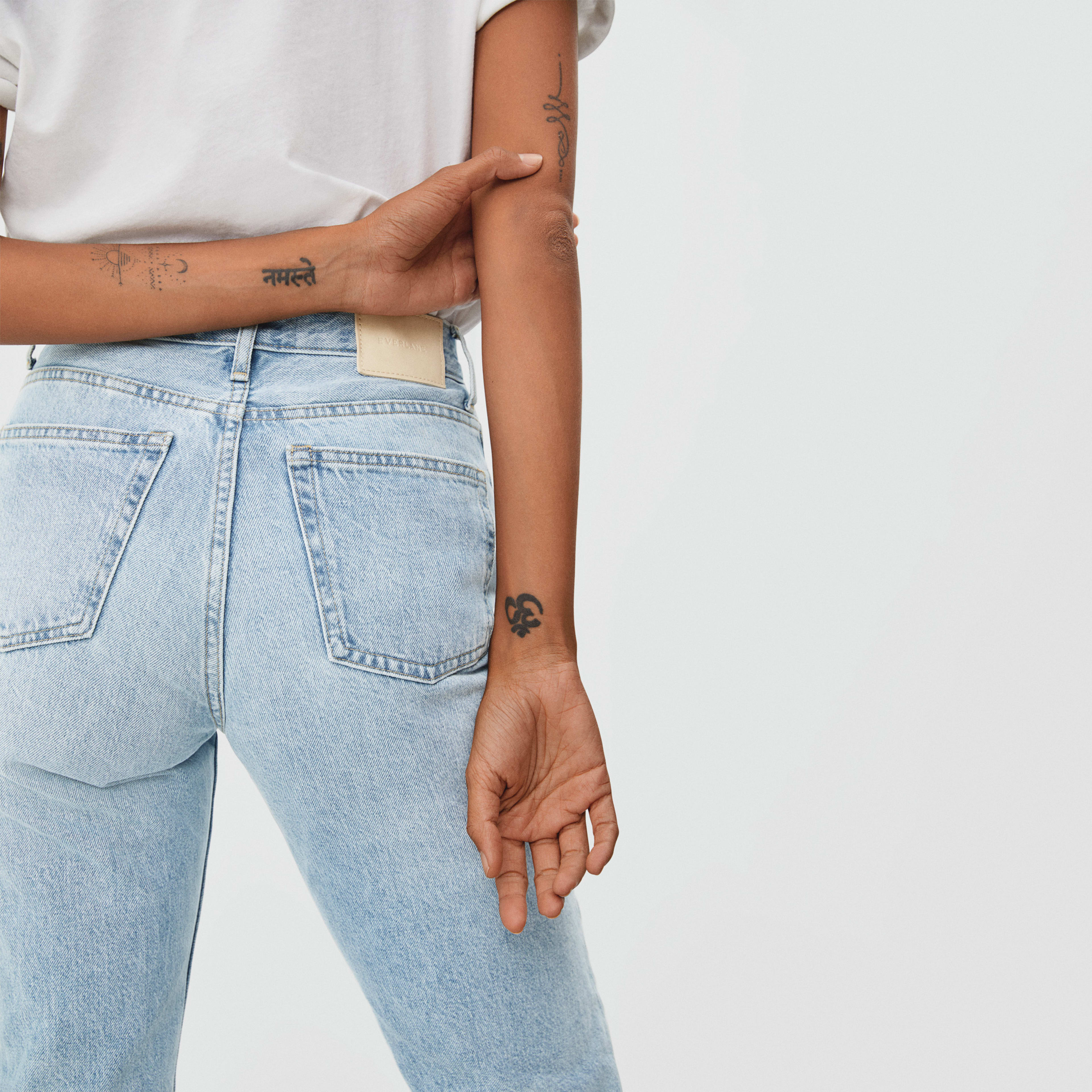 The ’90s Cheeky Jean Vintage Sunbleached Blue – Everlane