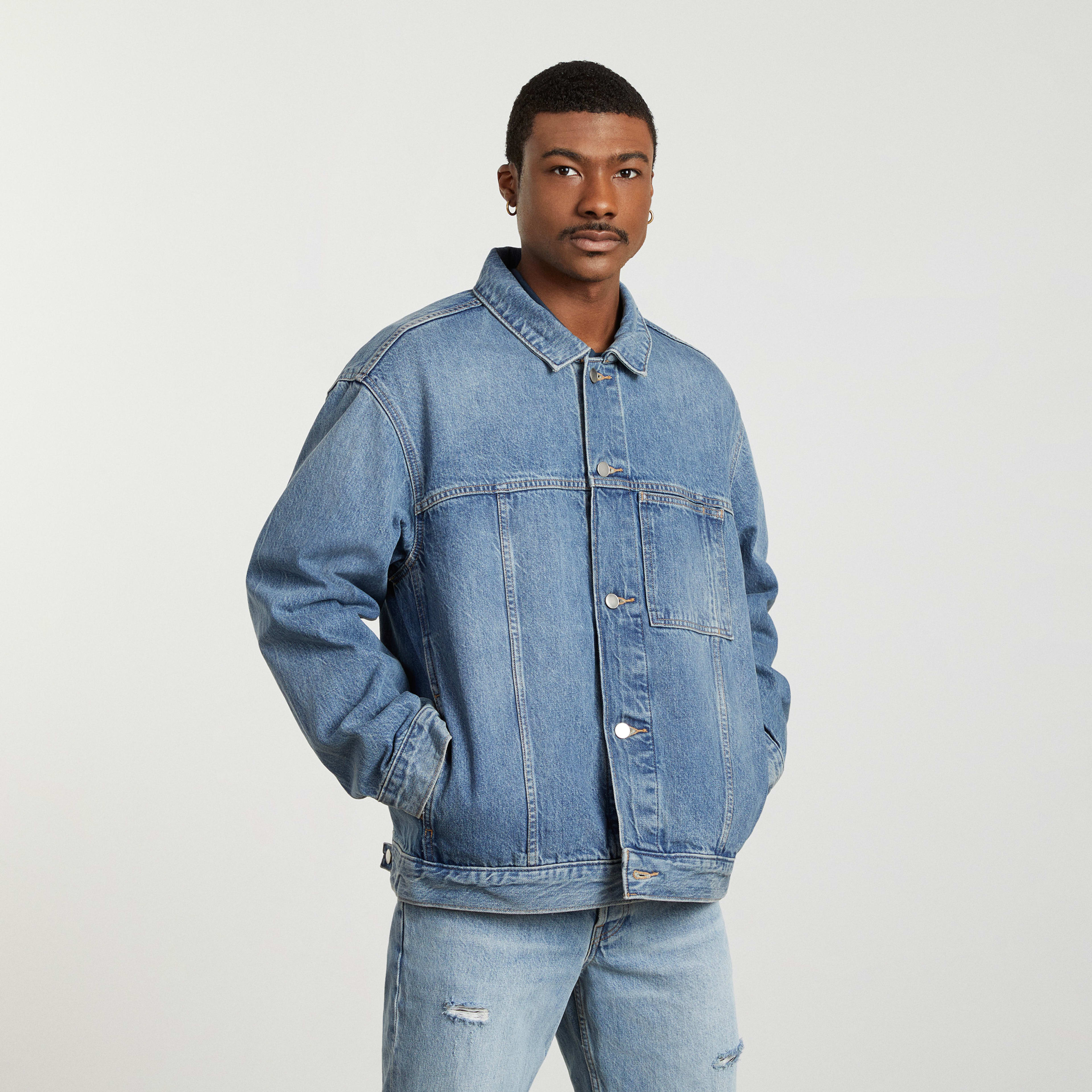The Everyone Denim Jacket Broken-In Blue – Everlane