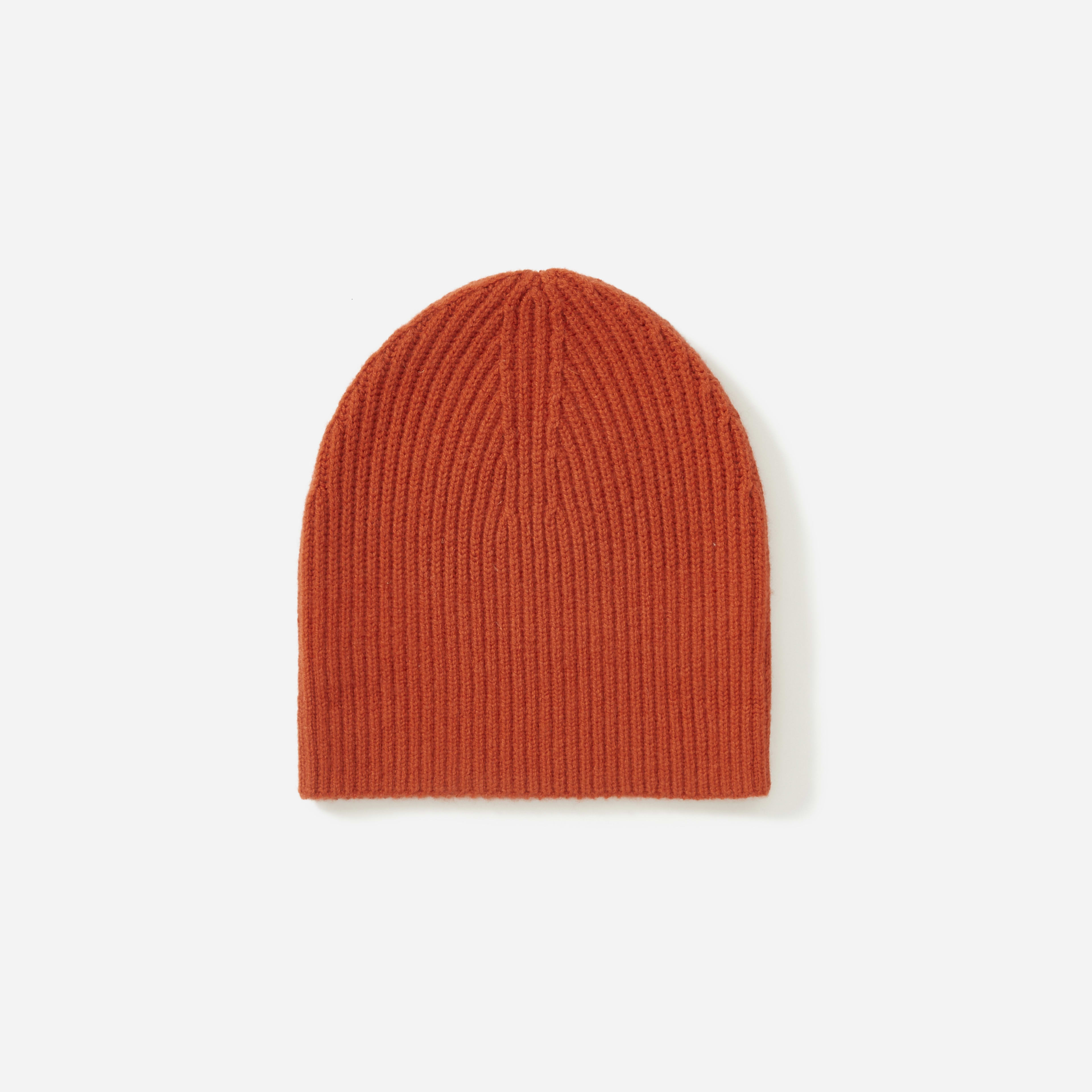 The Cashmere Rib Beanie Red – Everlane