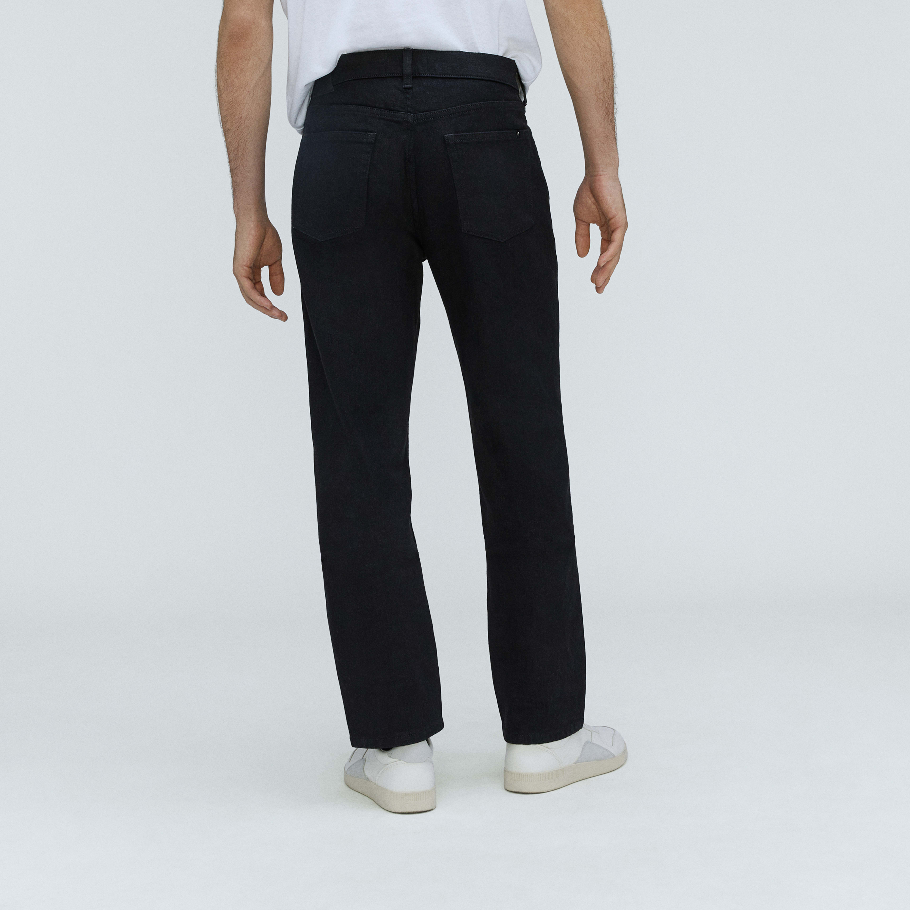 The Classic Straight Jean Black – Everlane