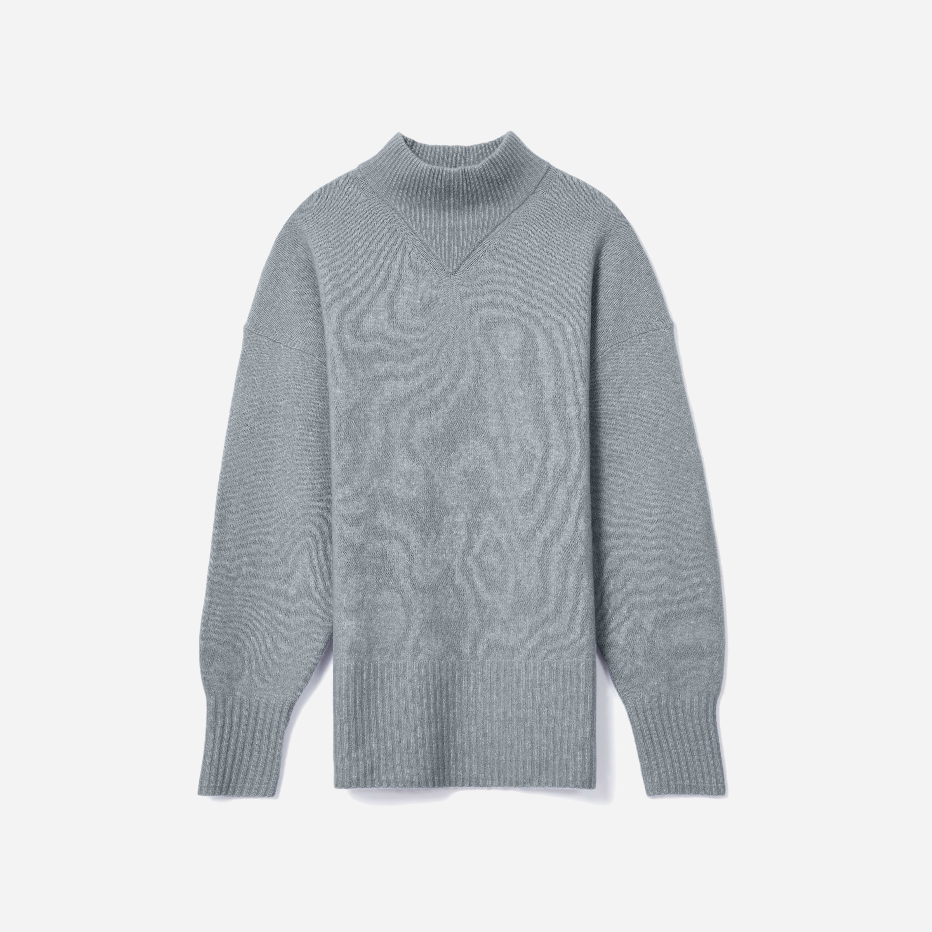 The Cozy-Stretch Pullover Smoke – Everlane