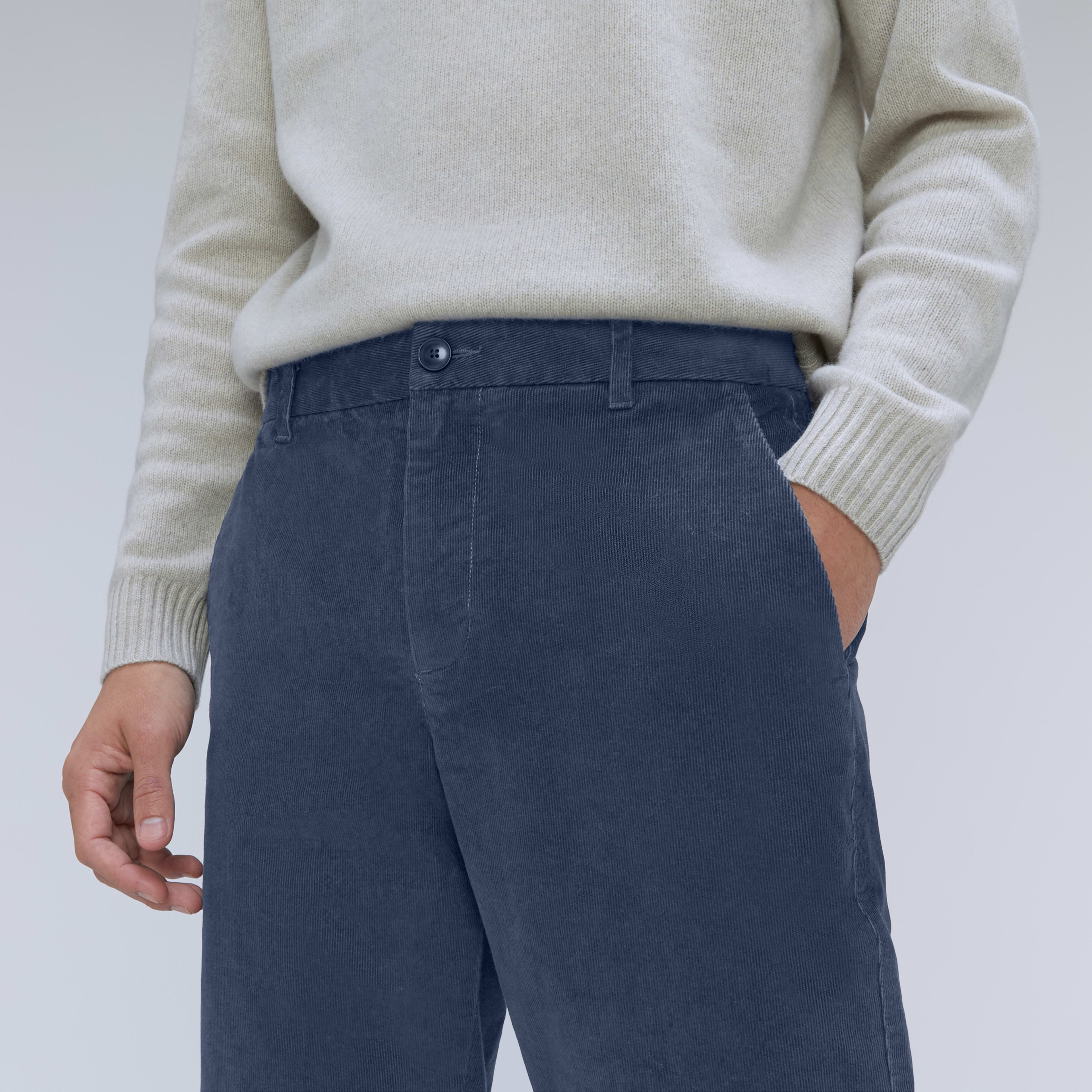 The Straight Fit Corduroy Pant Insignia Blue – Everlane