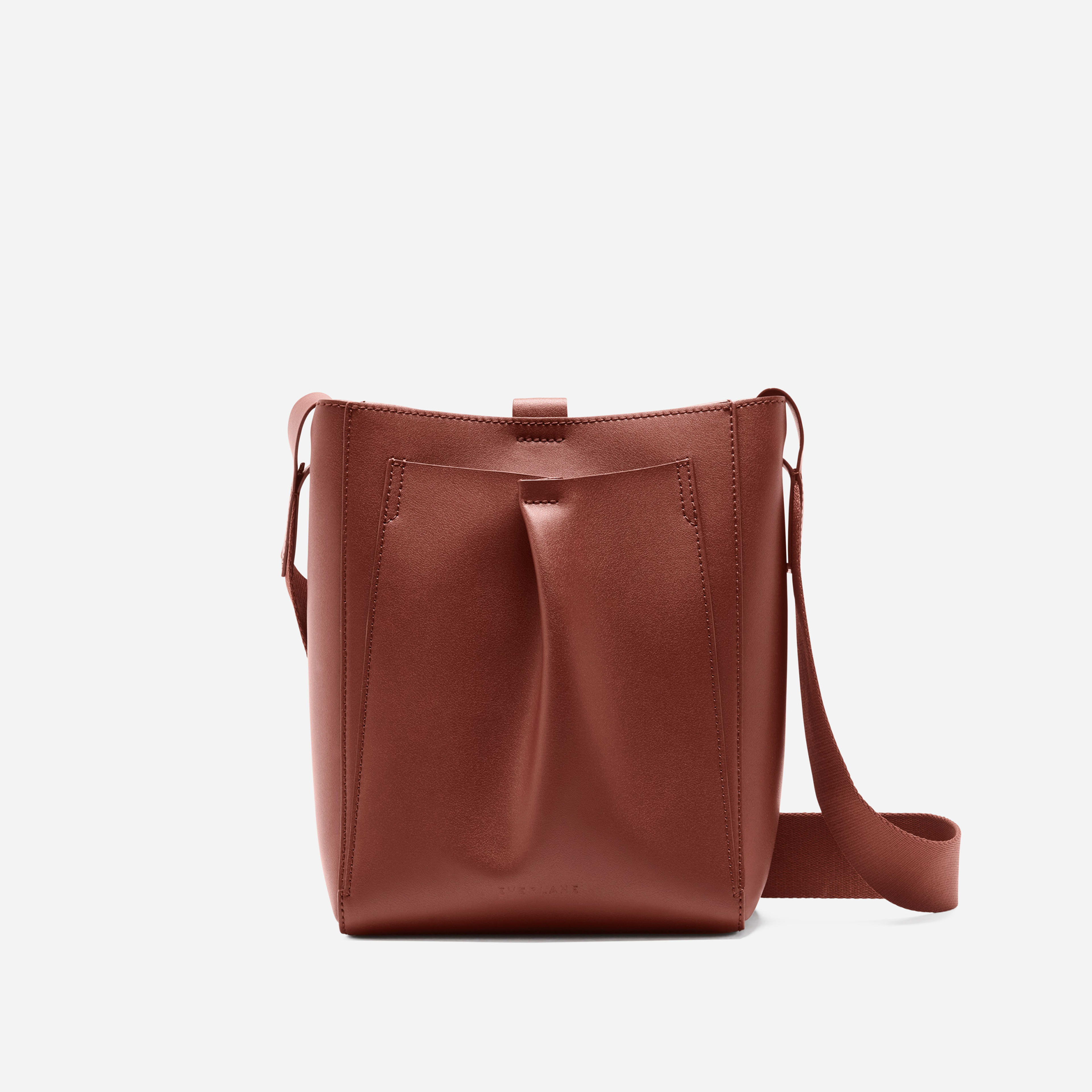 The Italian Leather Mini Studio Bag Cognac – Everlane