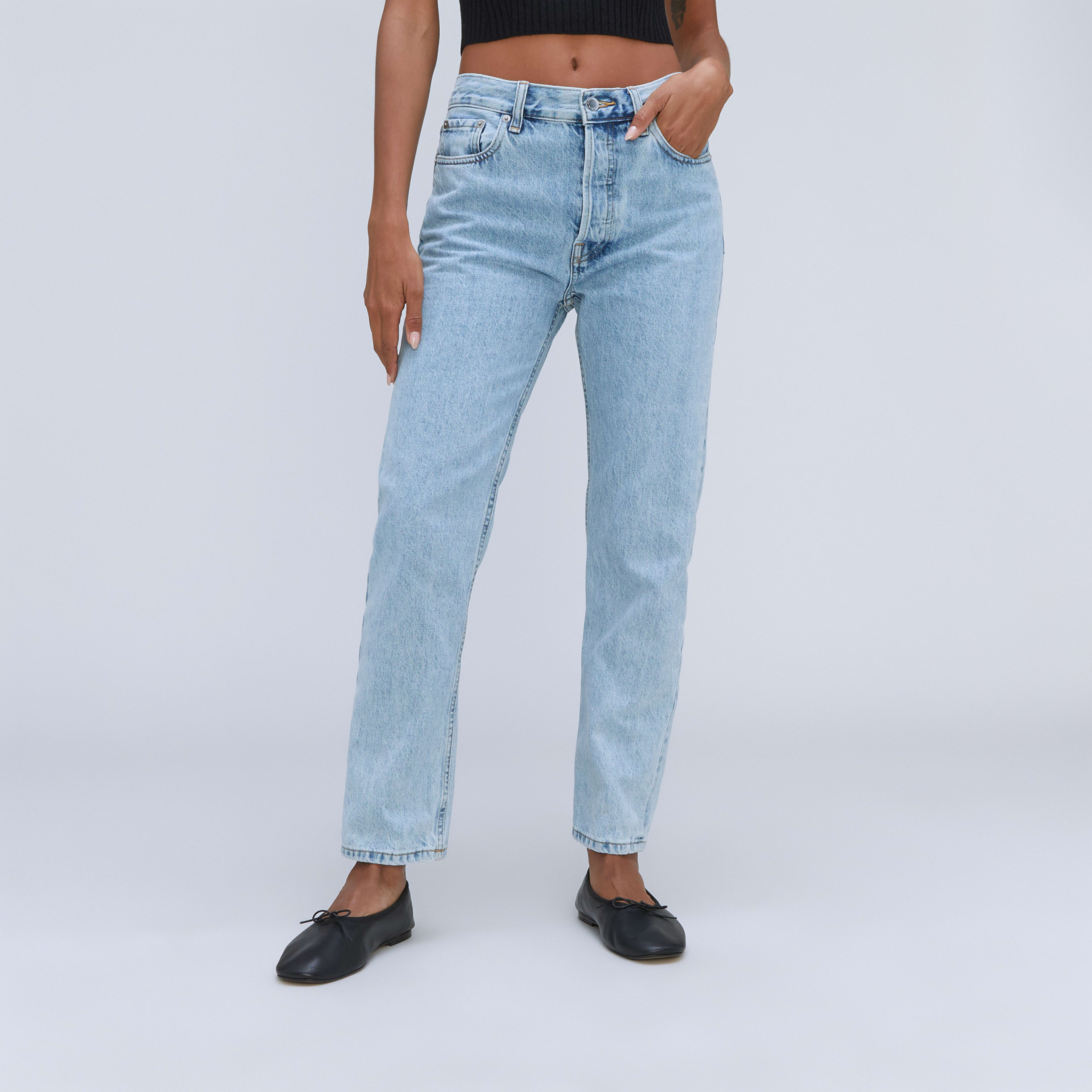 The Rigid Slouch Jean Vintage Sky Blue – Everlane