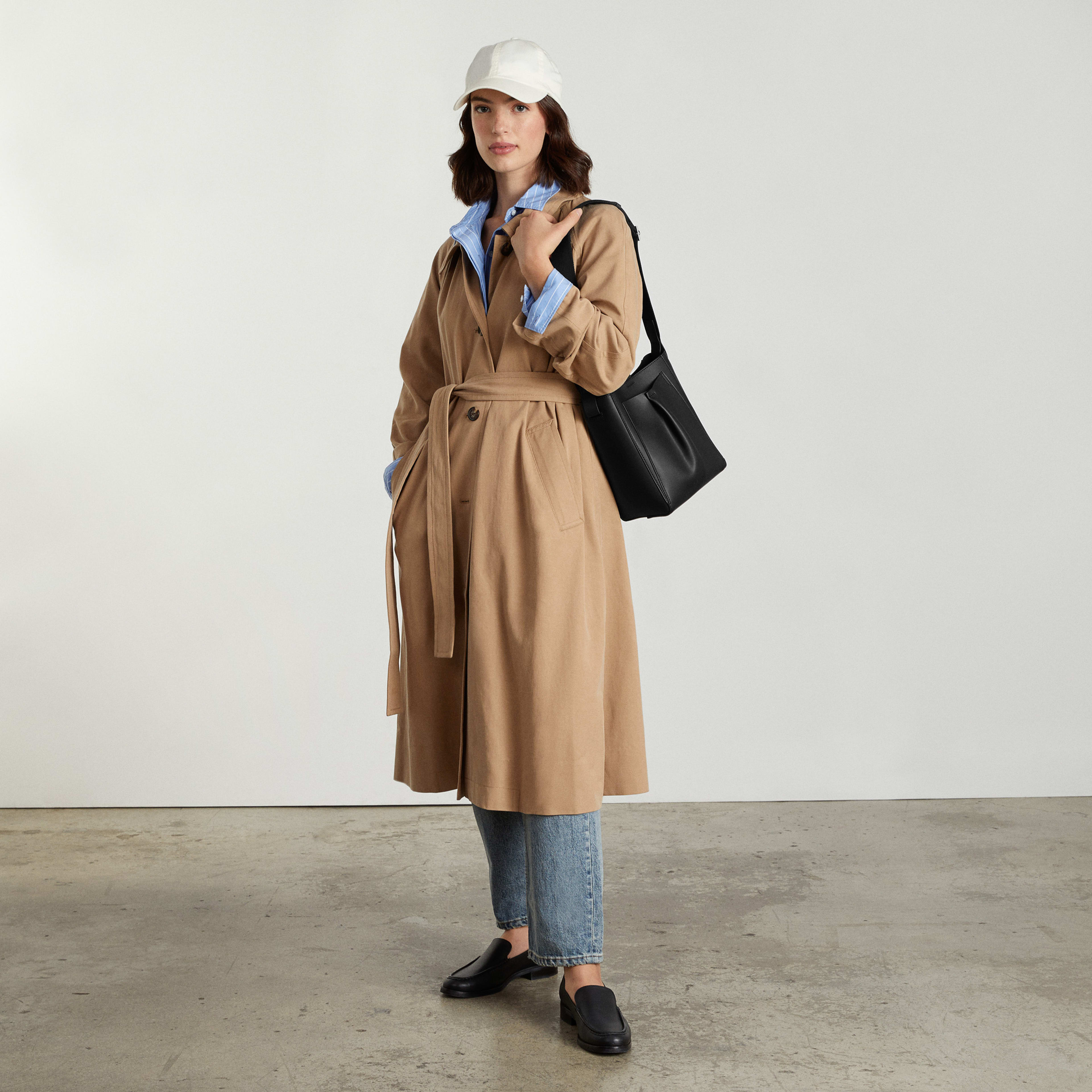 The Italian Leather Mini Studio Bag Black – Everlane