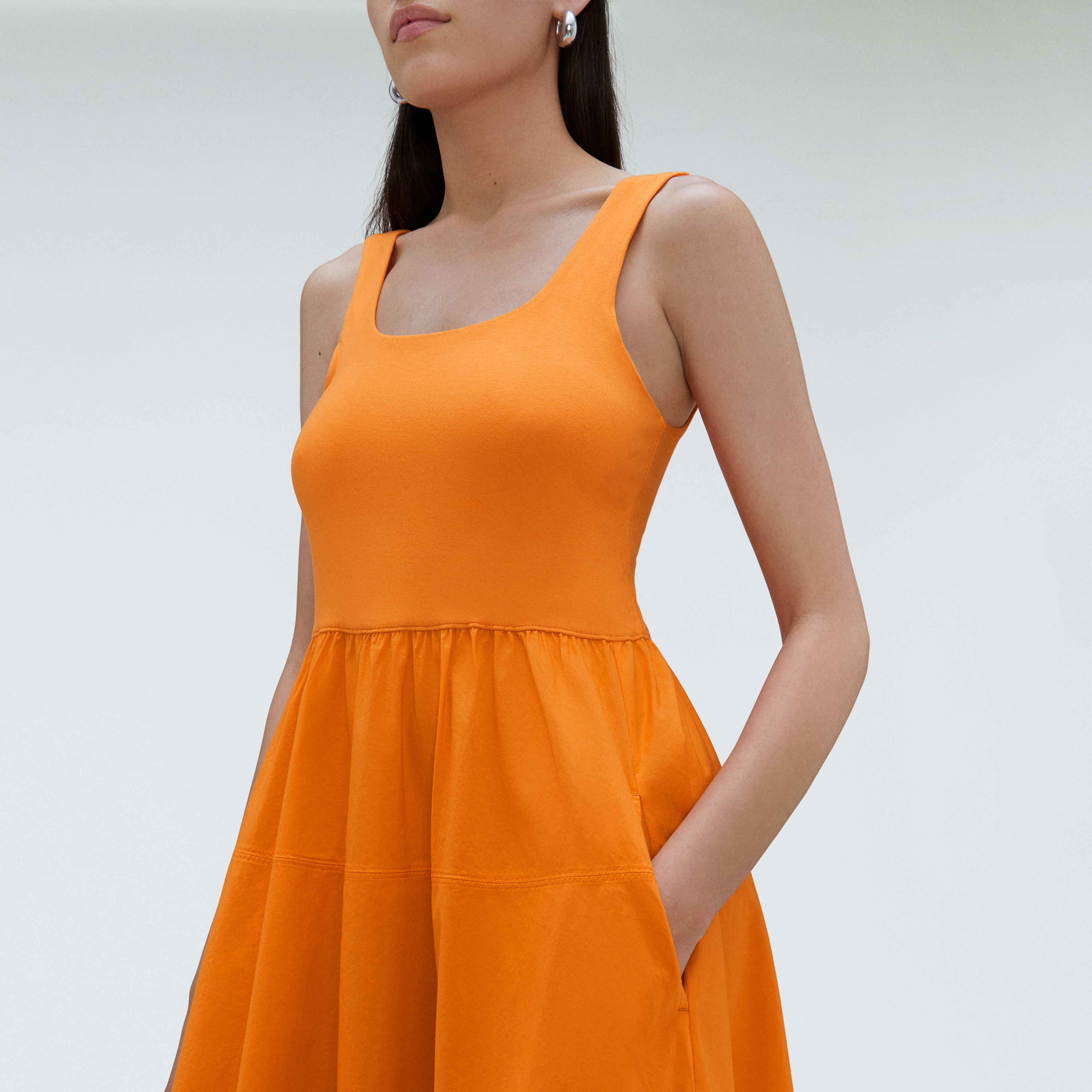 The Riviera Dress Turmeric – Everlane