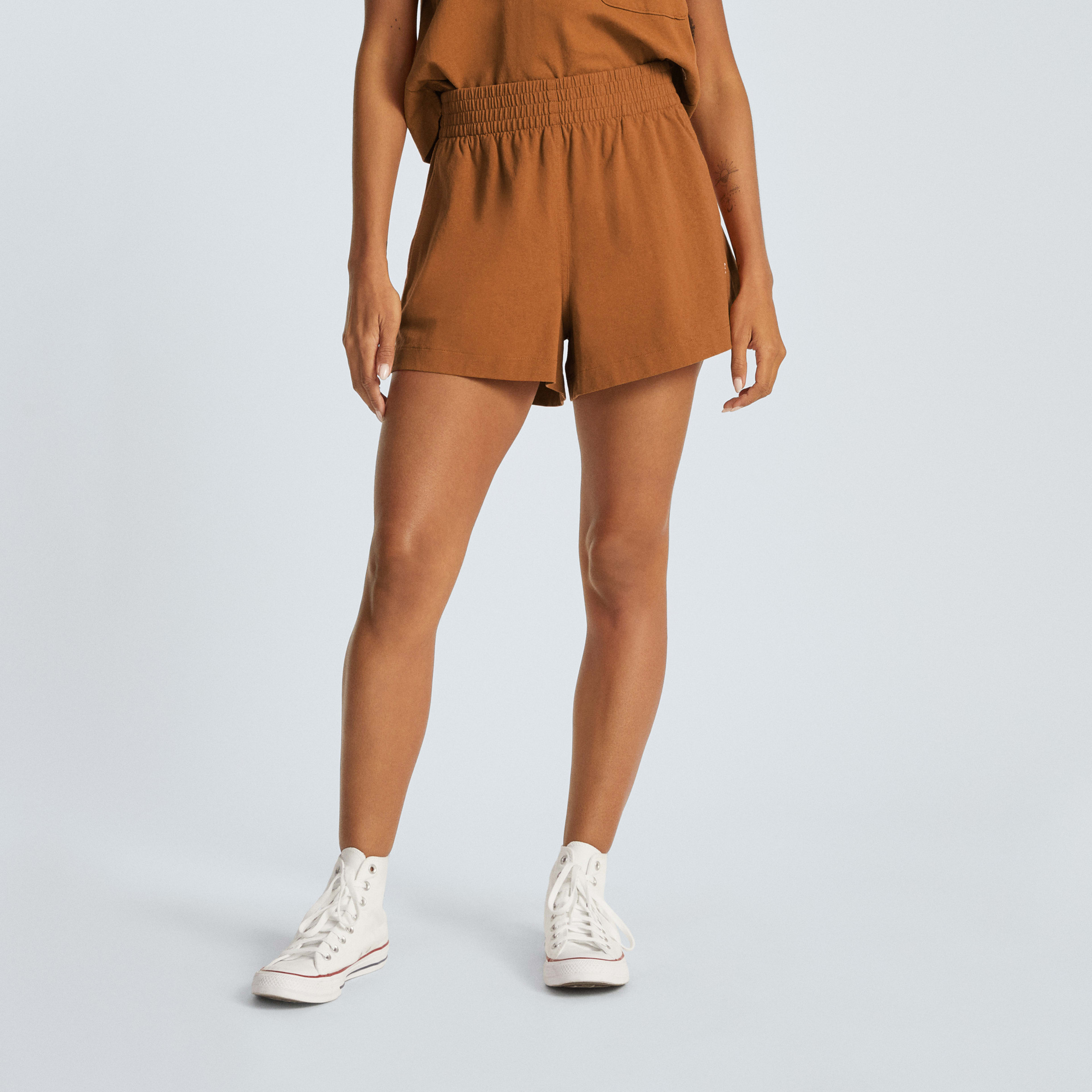 The Retro Jersey Short Tawny Brown – Everlane