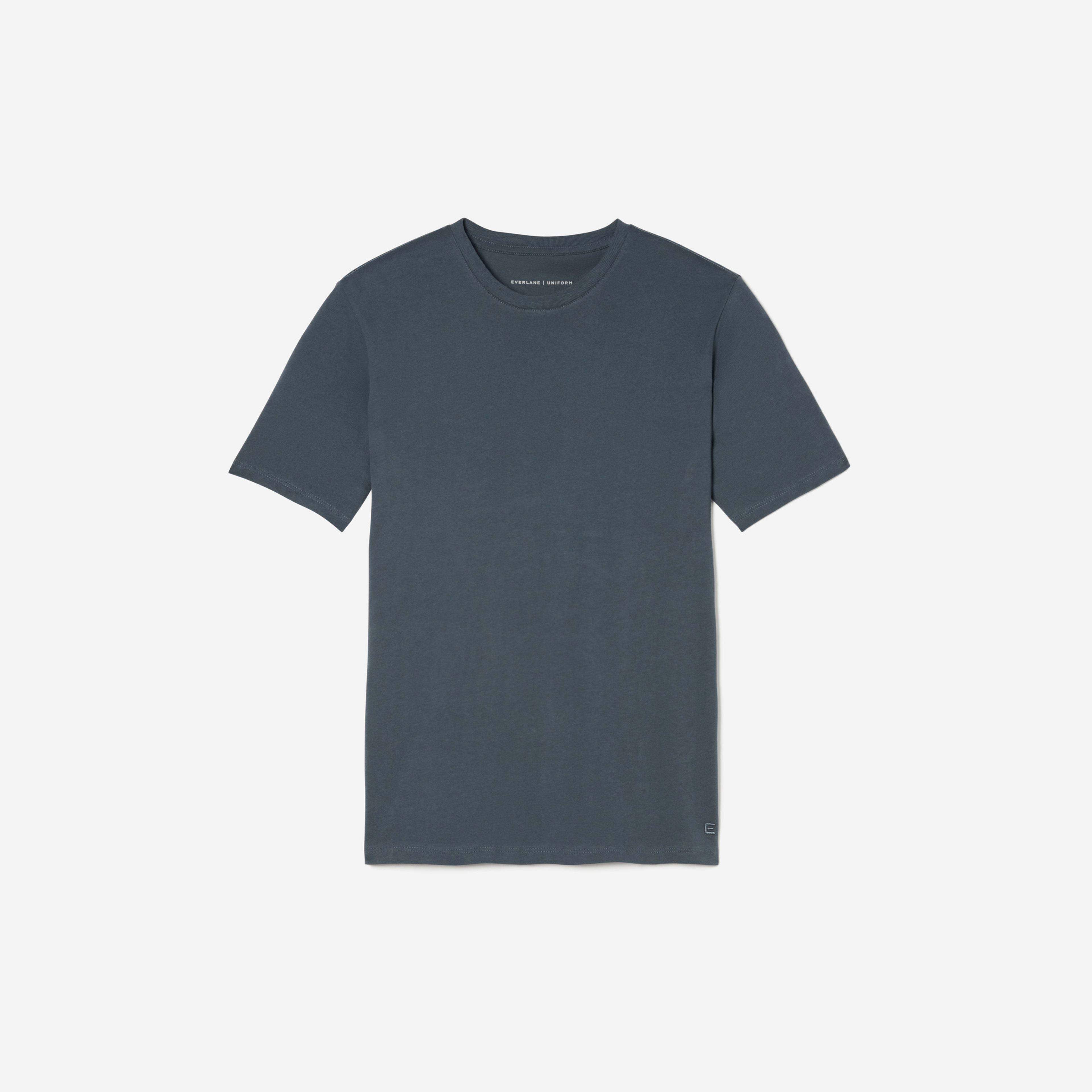The Organic Cotton Crew | Uniform Dark Slate – Everlane