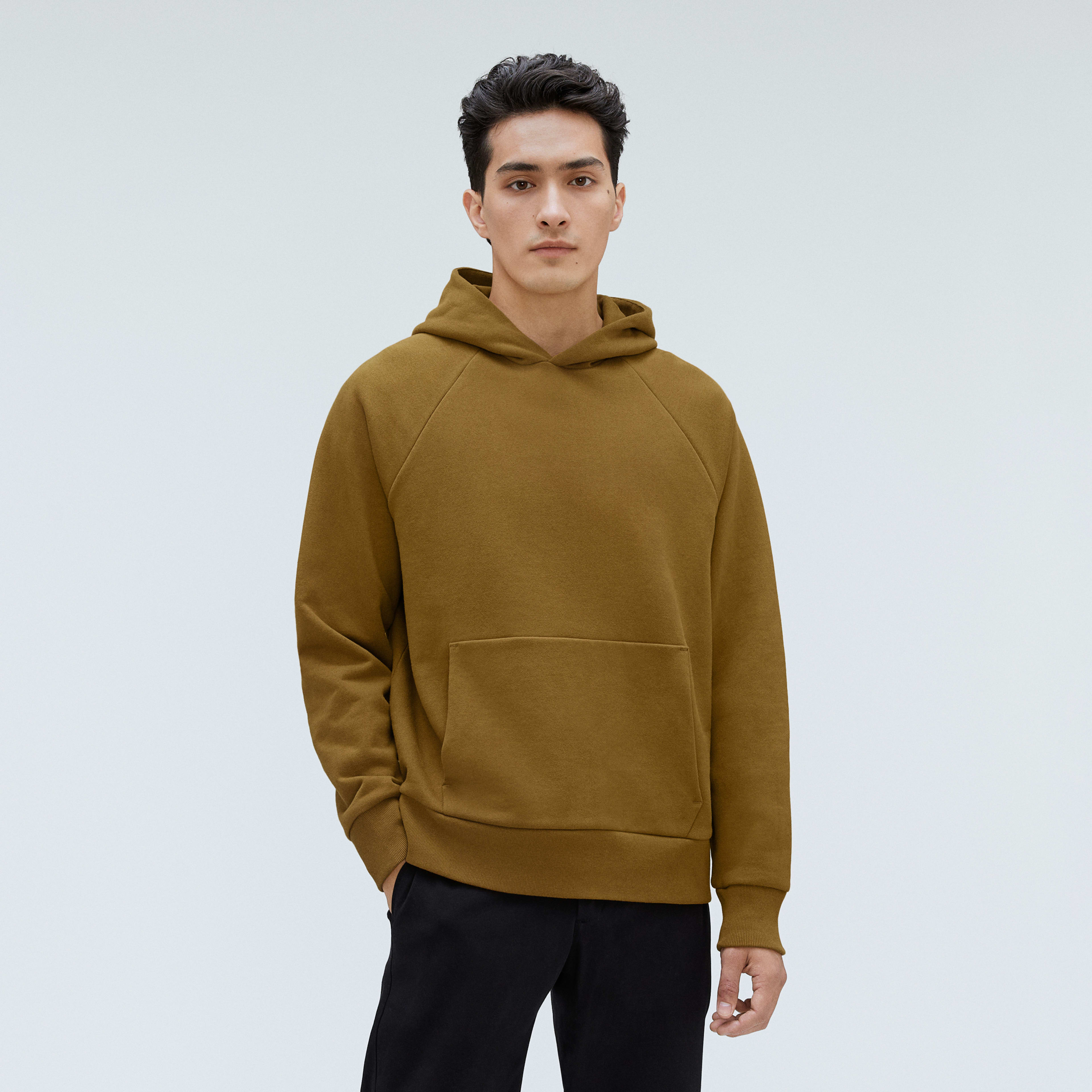 The Track Hoodie Tapenade – Everlane