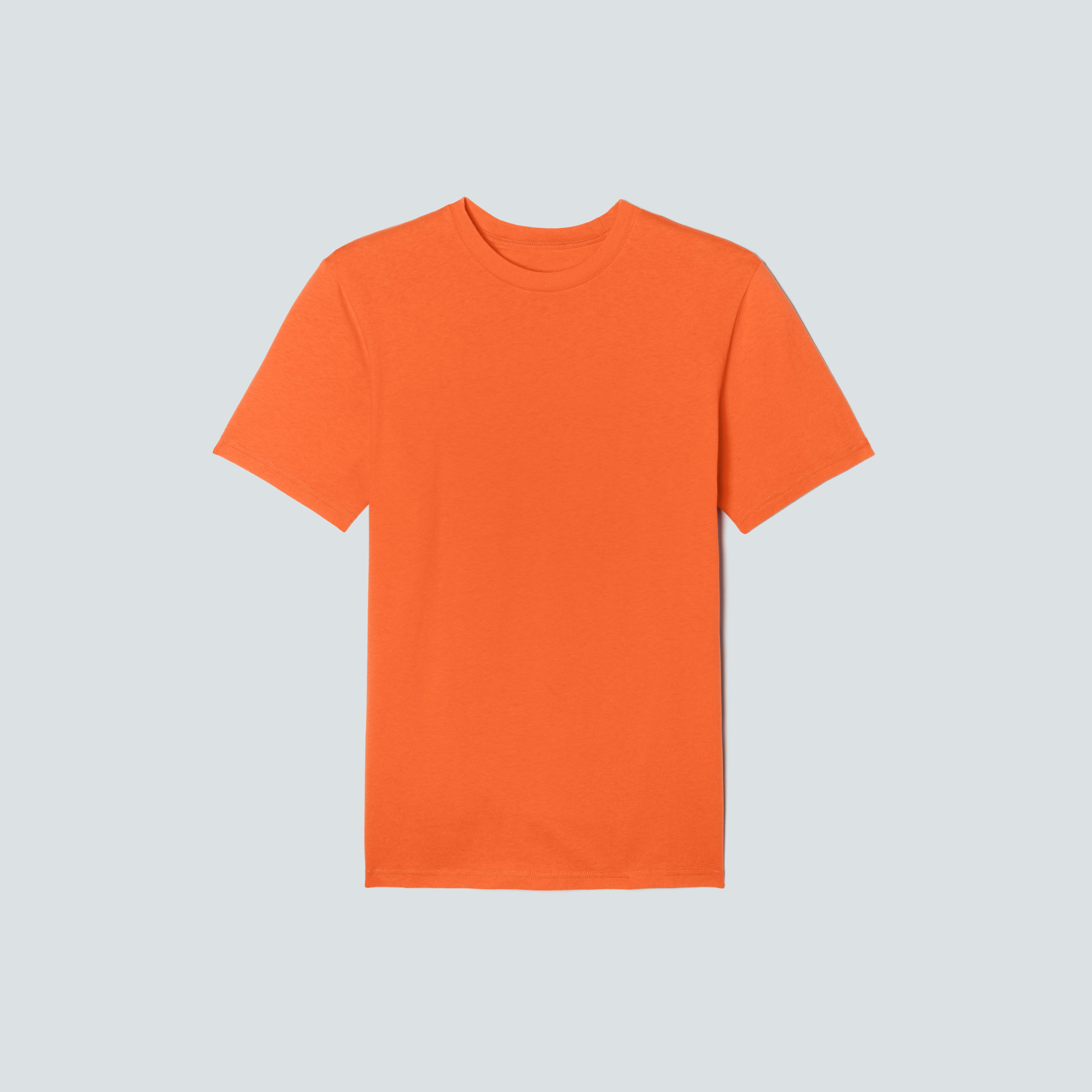 The Premium-Weight Crew | Uniform Safety Orange – Everlane