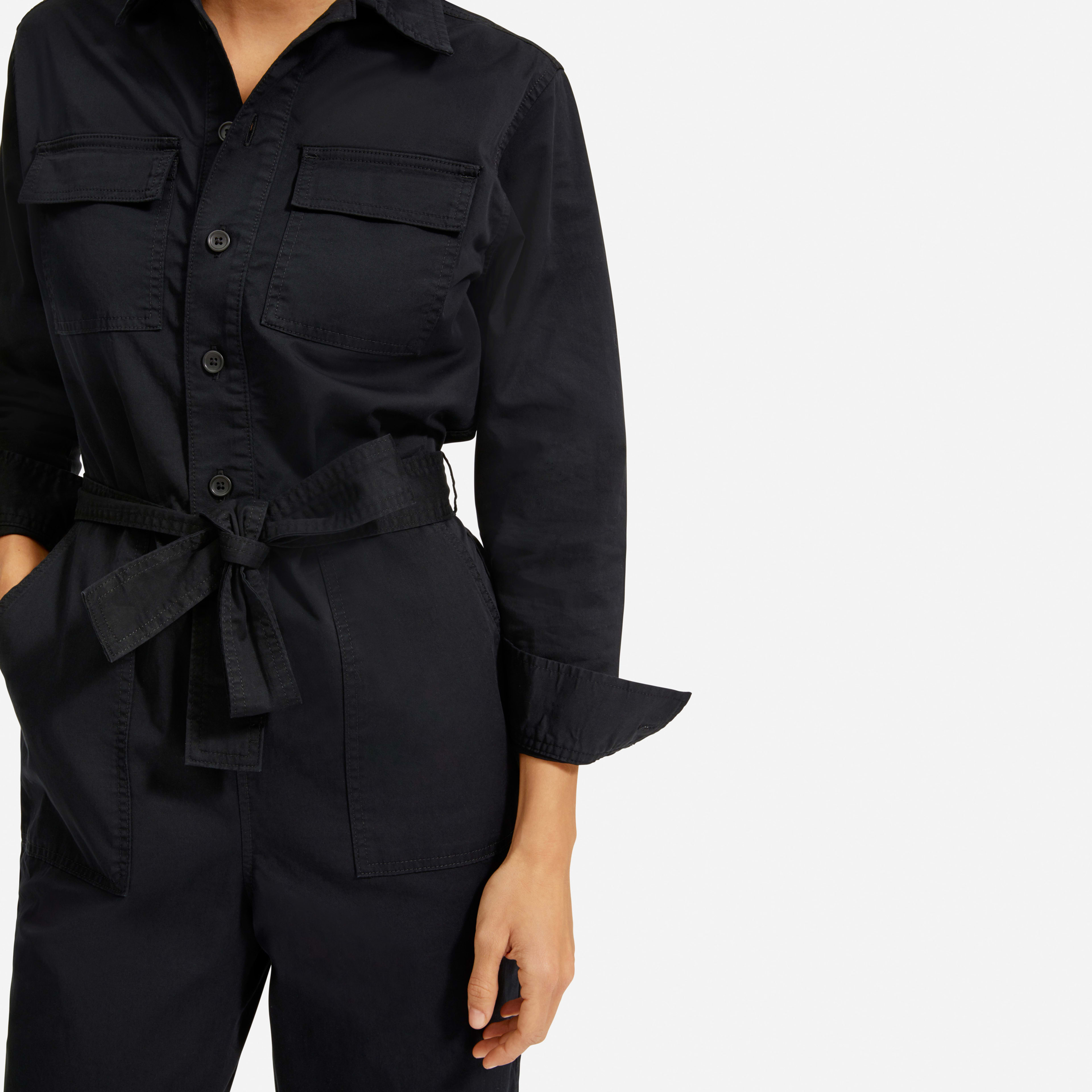 The Modern Utility Jumpsuit Black – Everlane