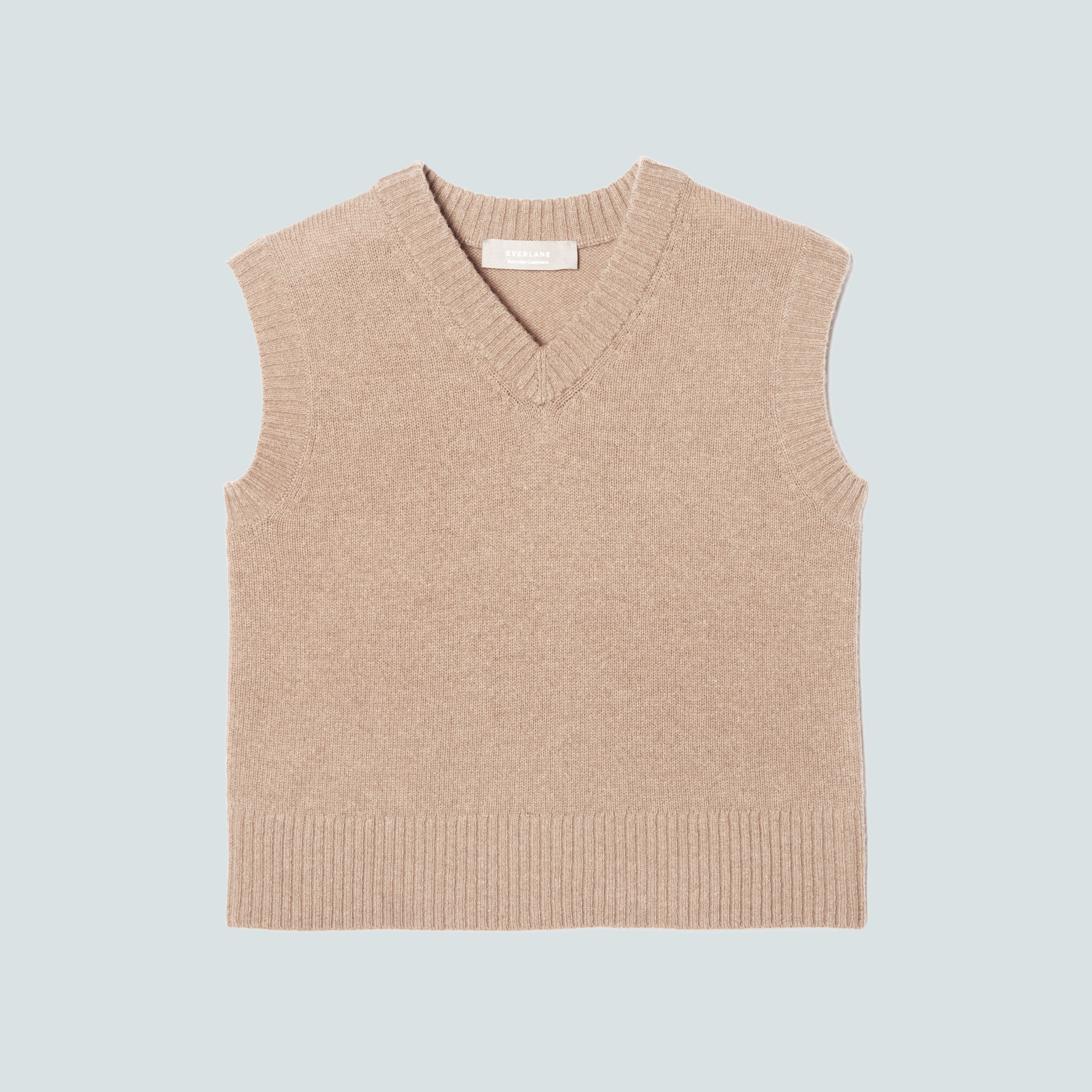 The Cashmere Vest Light Camel – Everlane