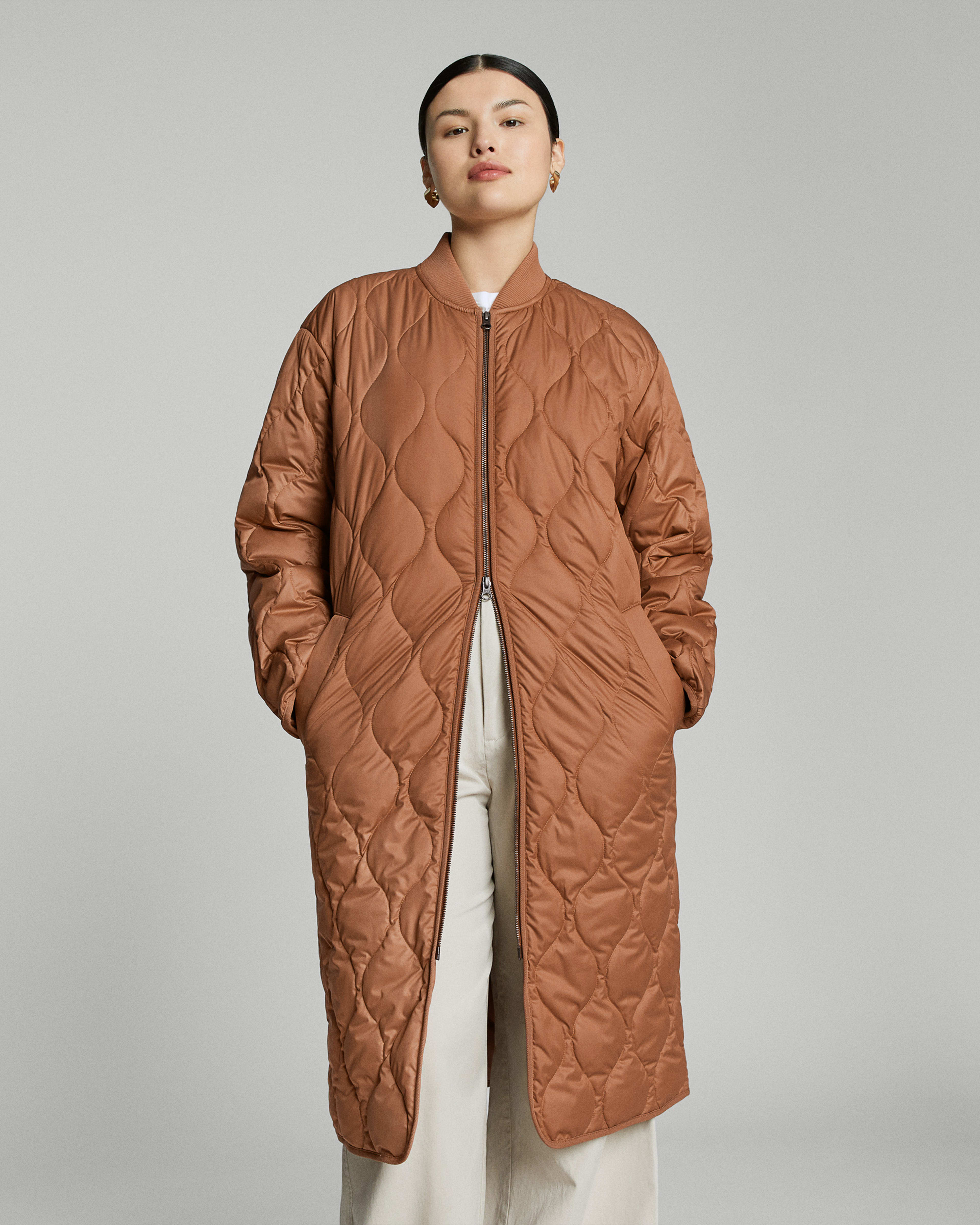 The ReNew Long Liner Tawny Brown – Everlane