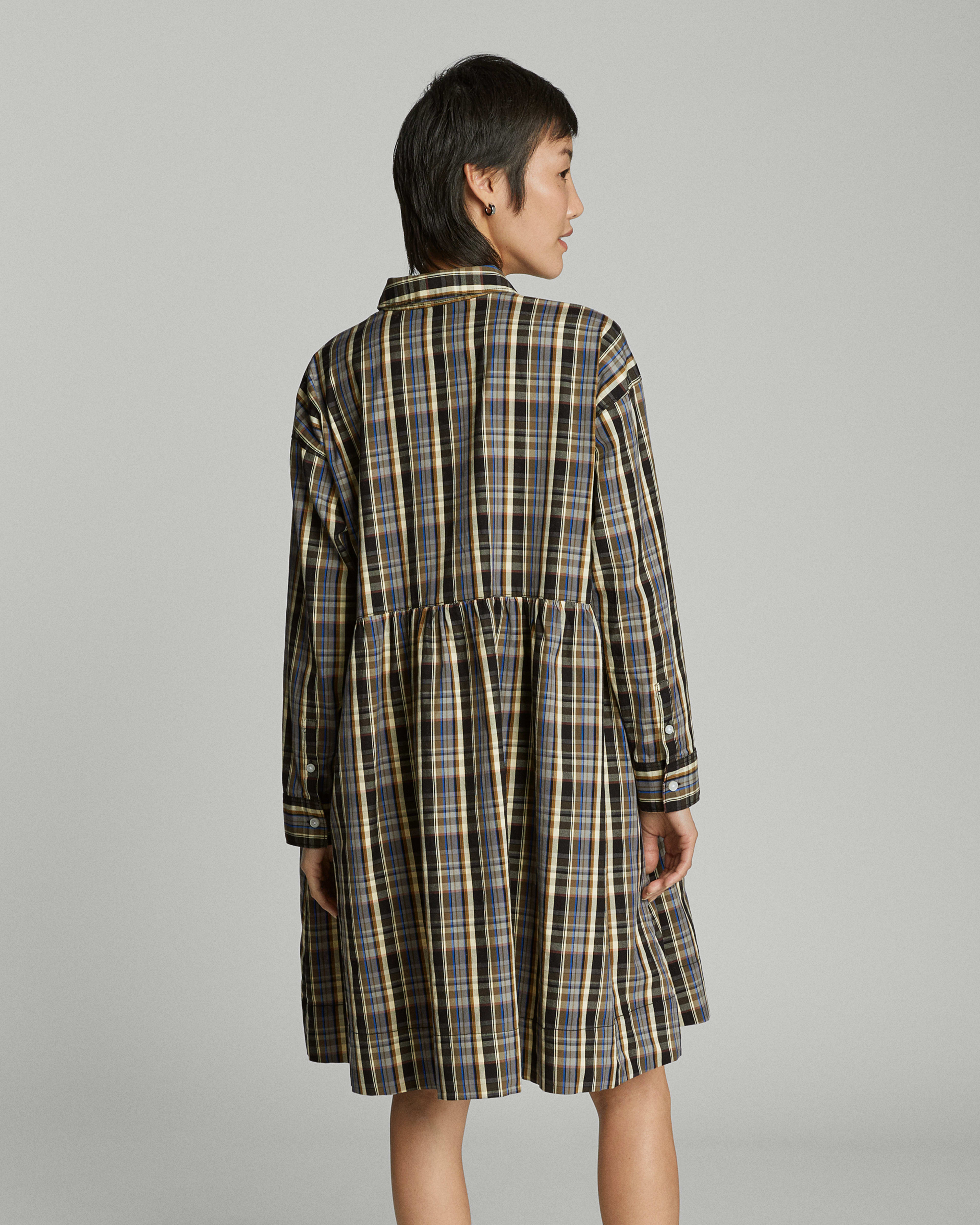 The Field Dress Multi Plaid – Everlane