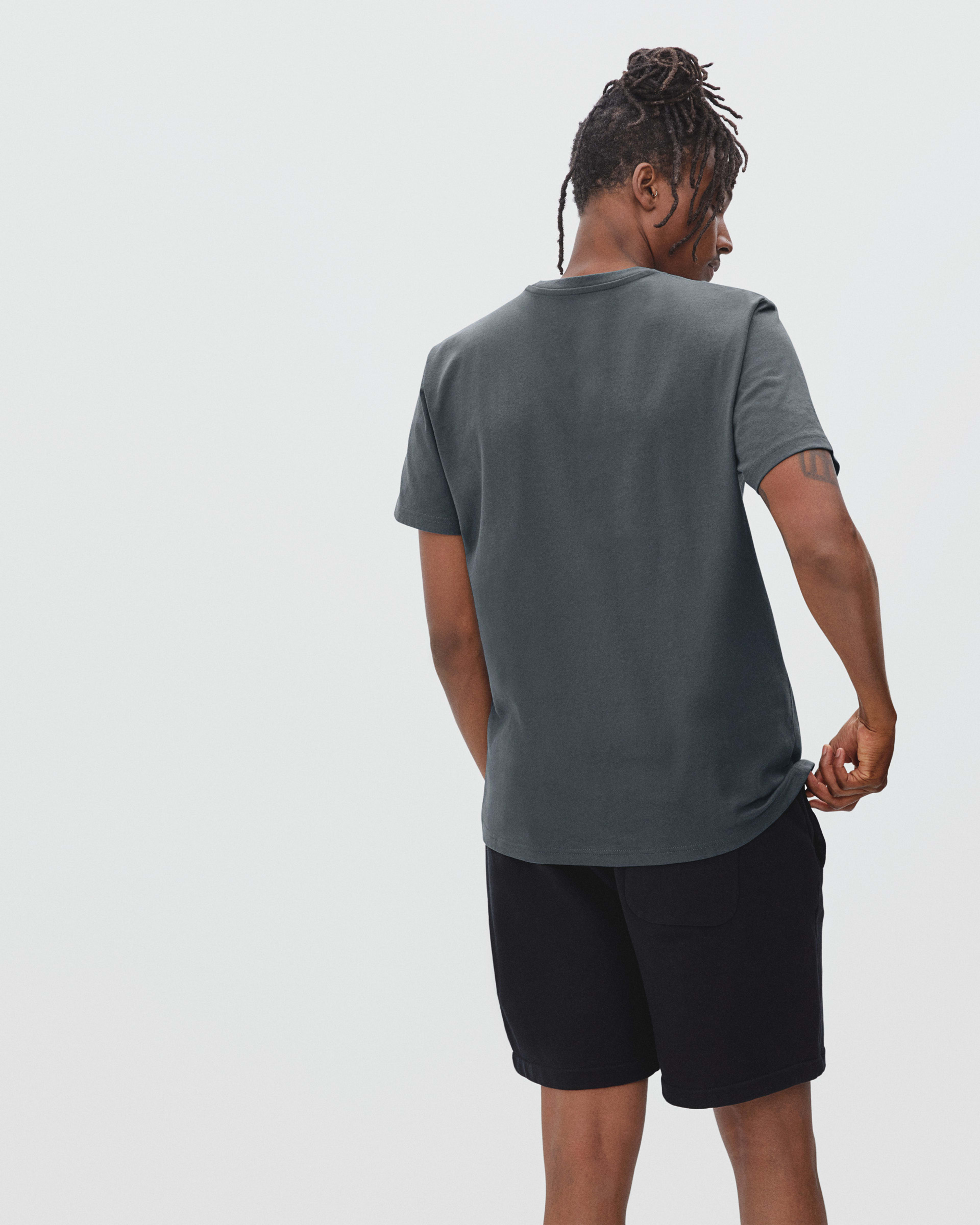 The Premium-Weight Crew | Uniform Slate – Everlane