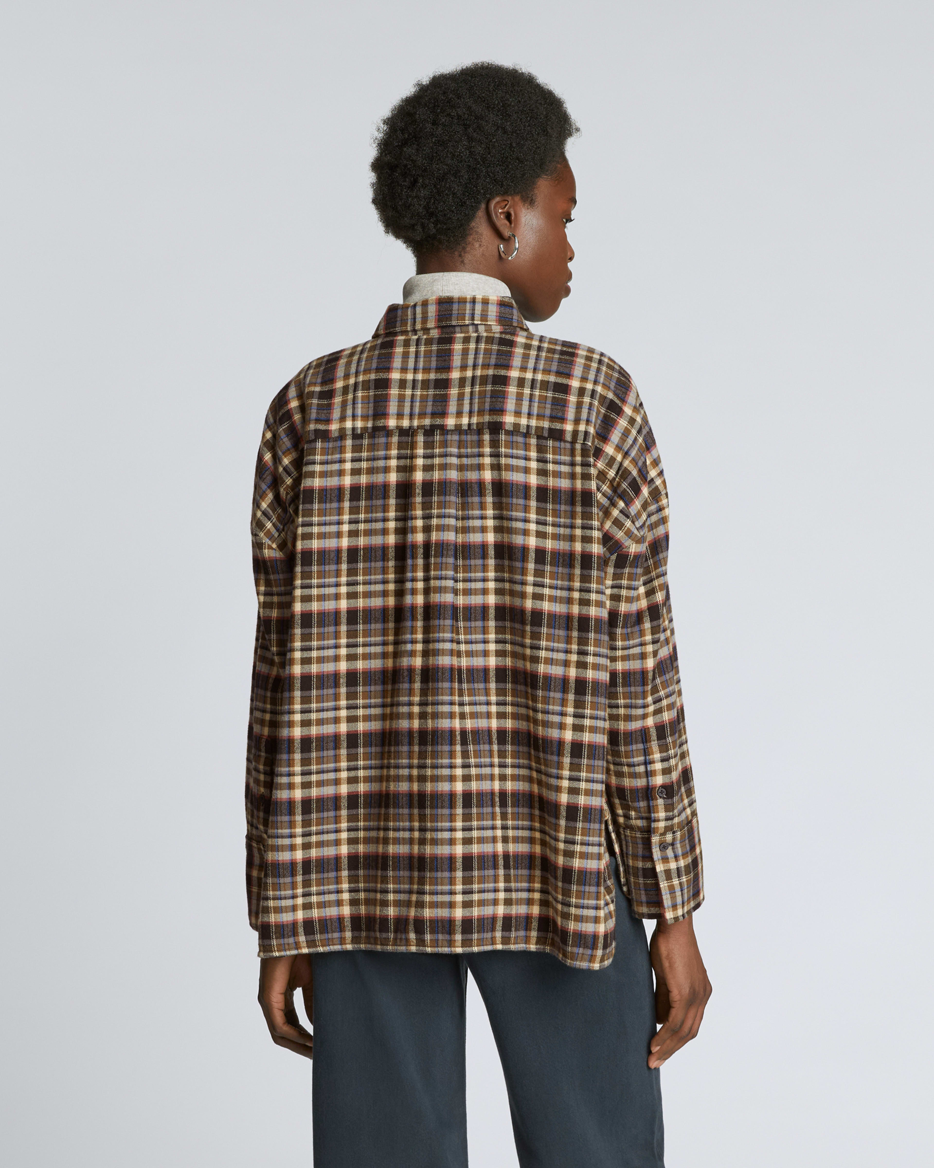 The Boxy Flannel Multi Plaid – Everlane