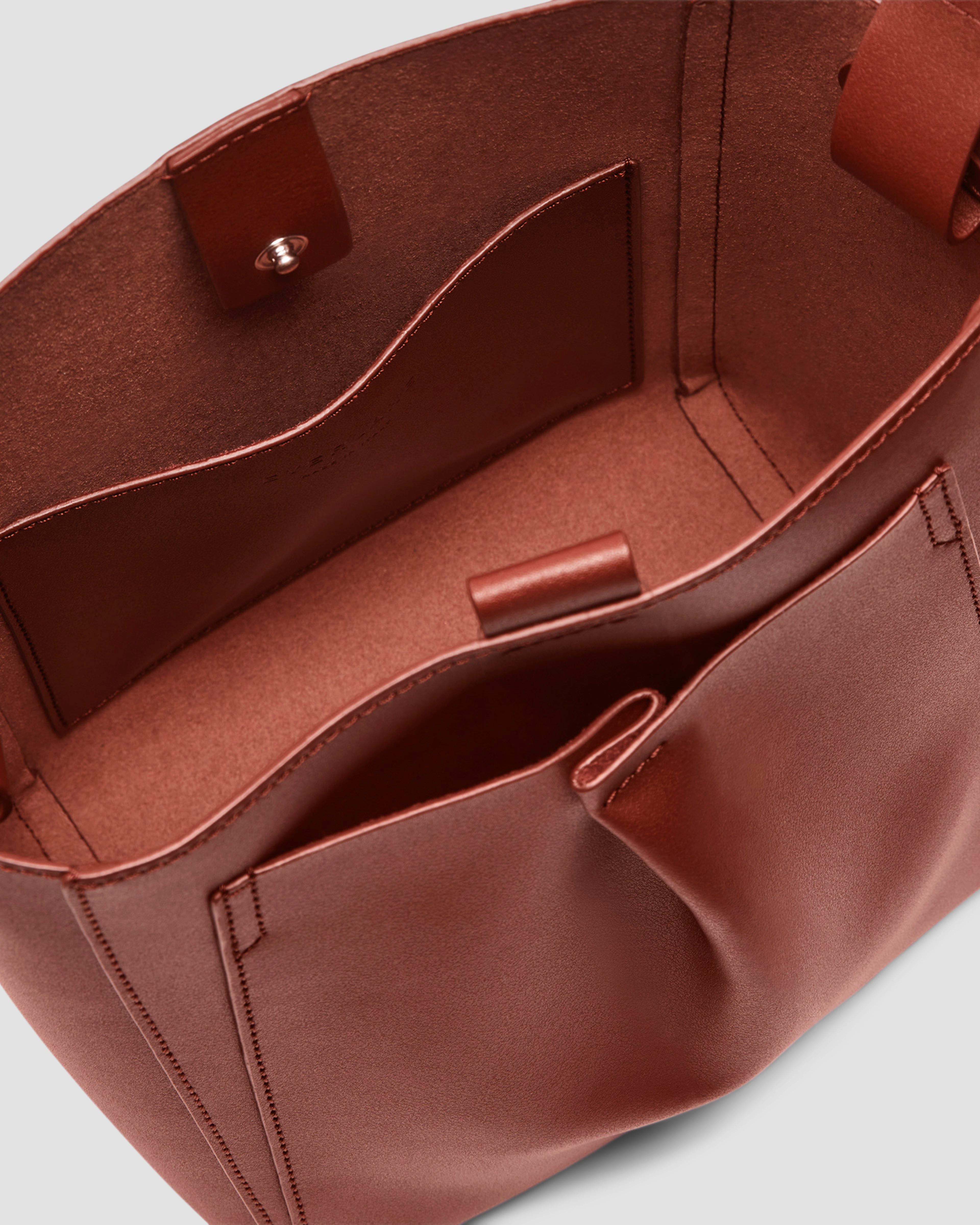 The Mini Studio Bag Cognac – Everlane