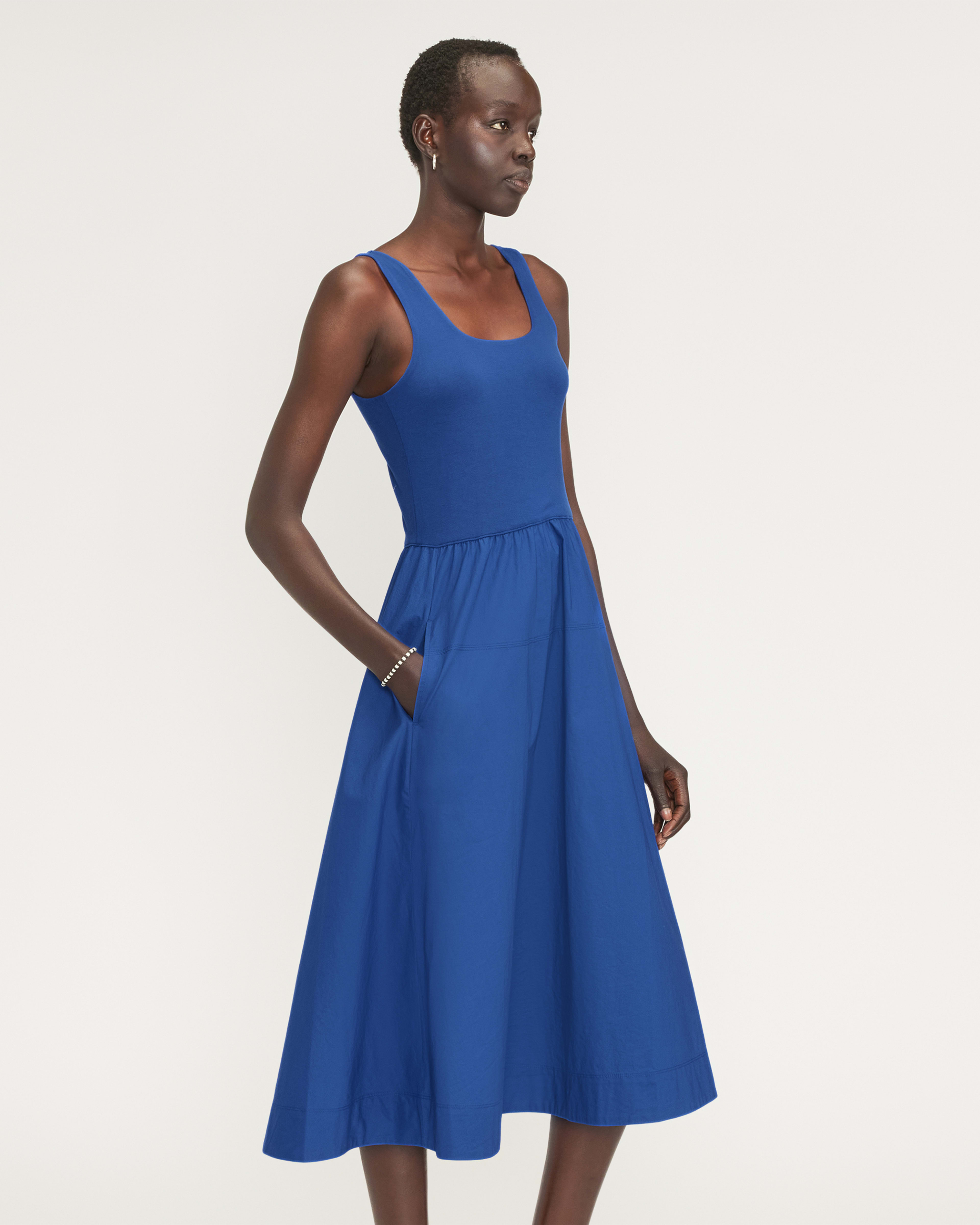 The Riviera Dress Mazarine Blue – Everlane