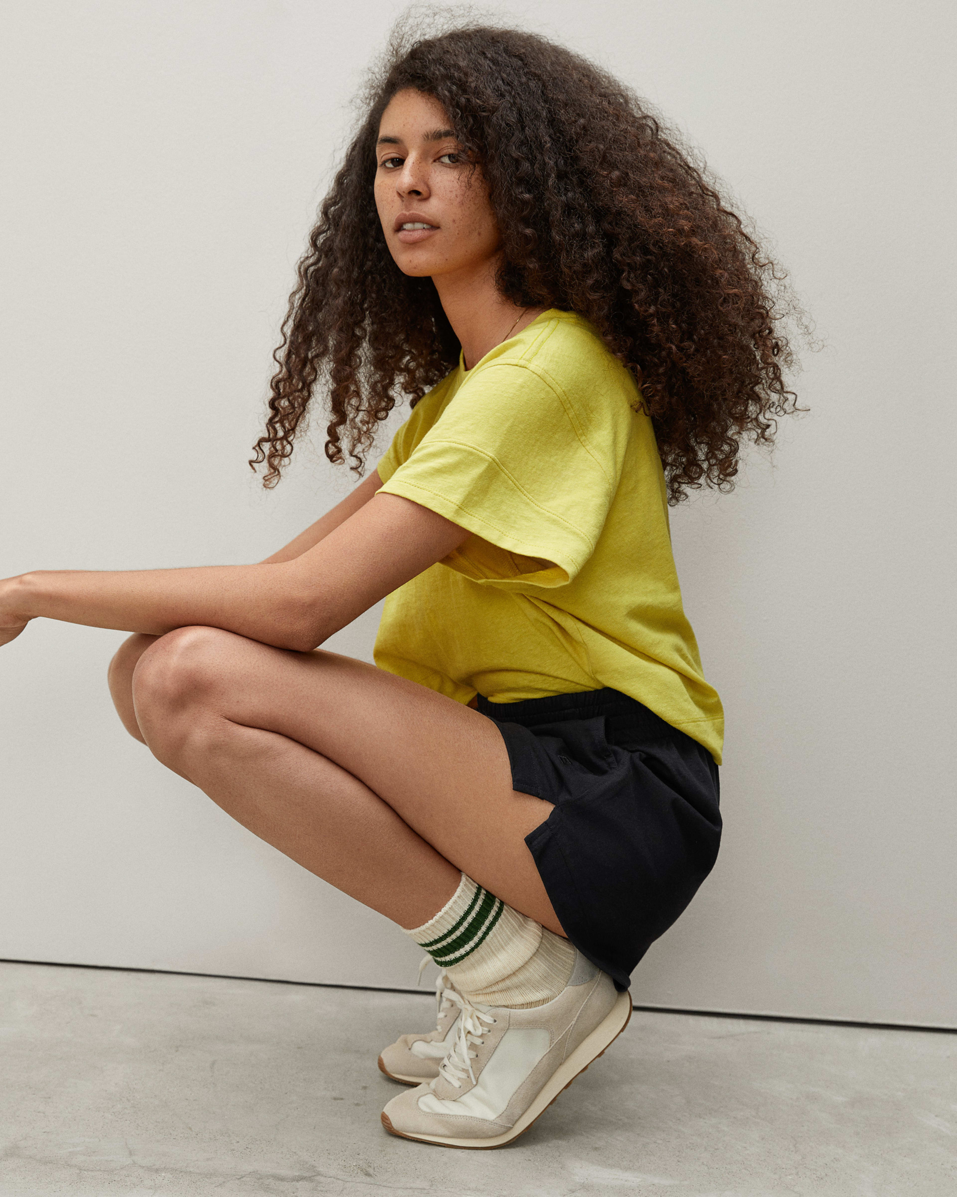 The Retro Jersey Short Black – Everlane
