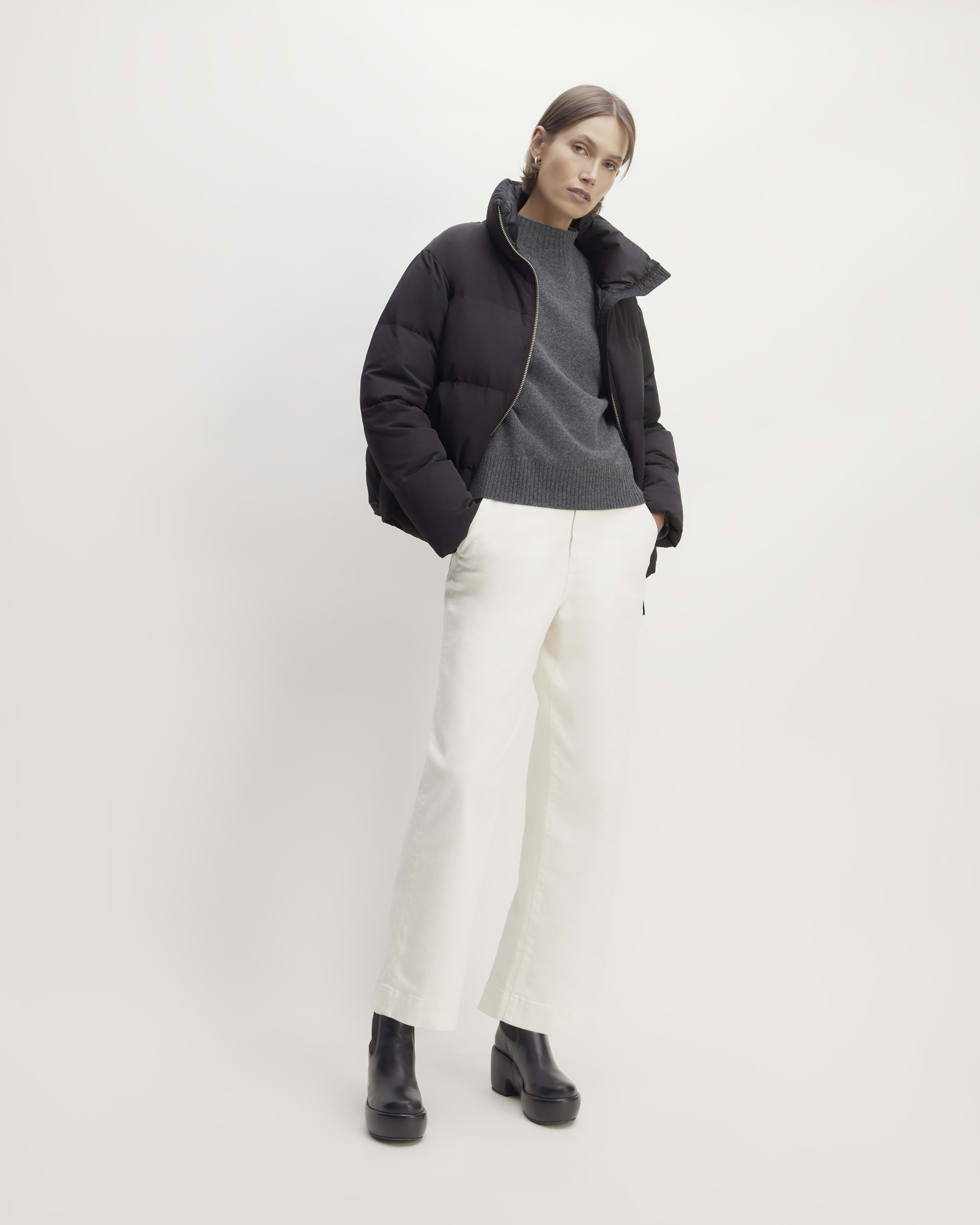 The Re:Down® Puffer Black – Everlane